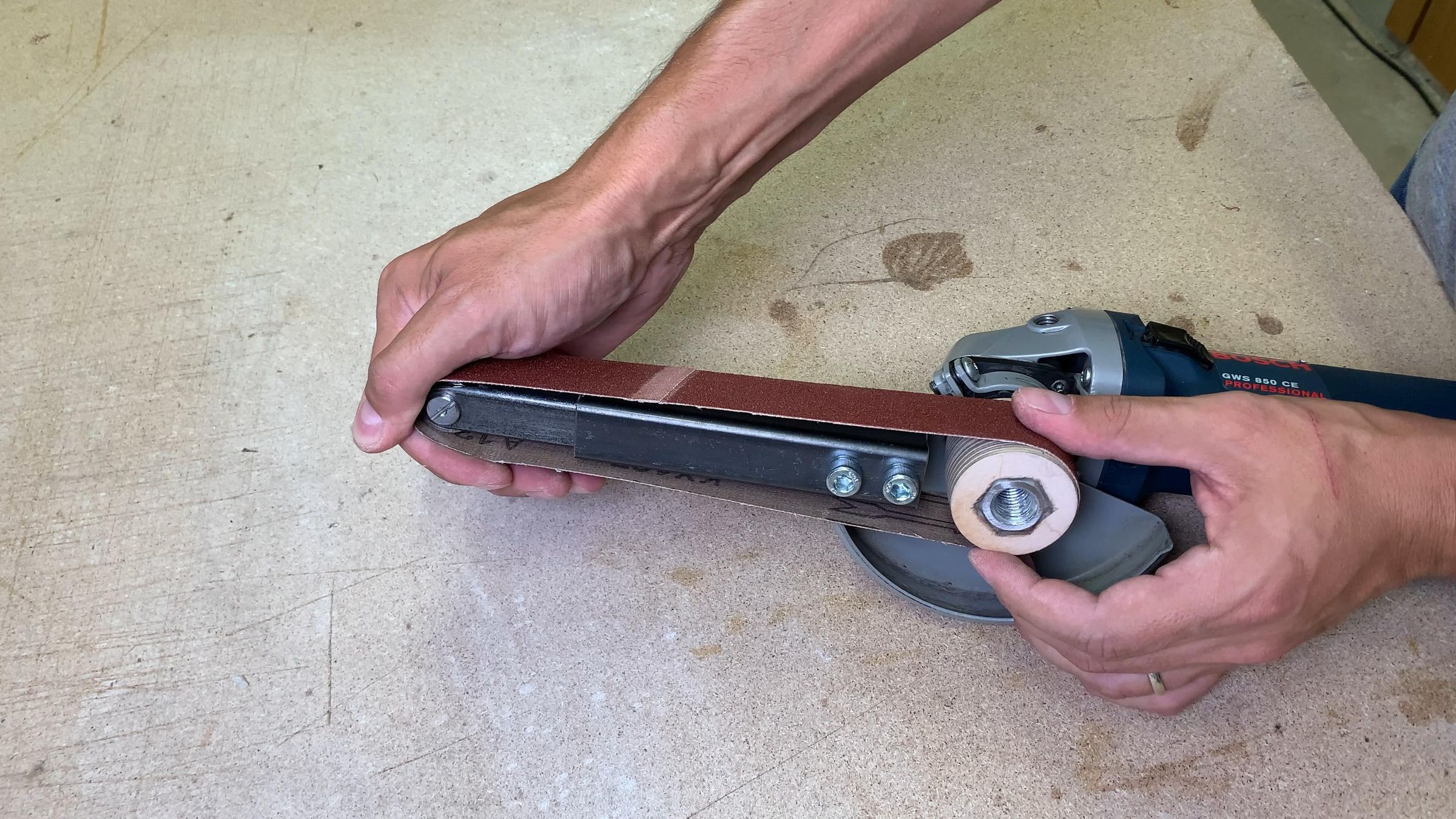 A Power File From an Angle Grinder : 15 Steps (with Pictures ...