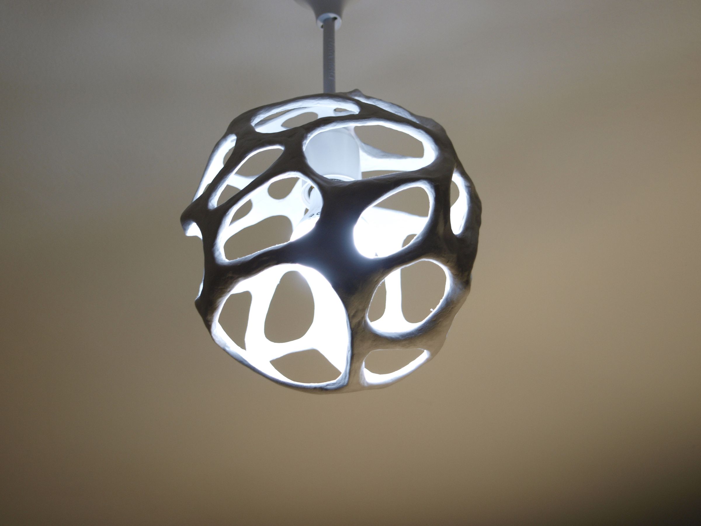 DIY Cellular Organic Lampshade Without a 3D Printer : 4 Steps (with ...