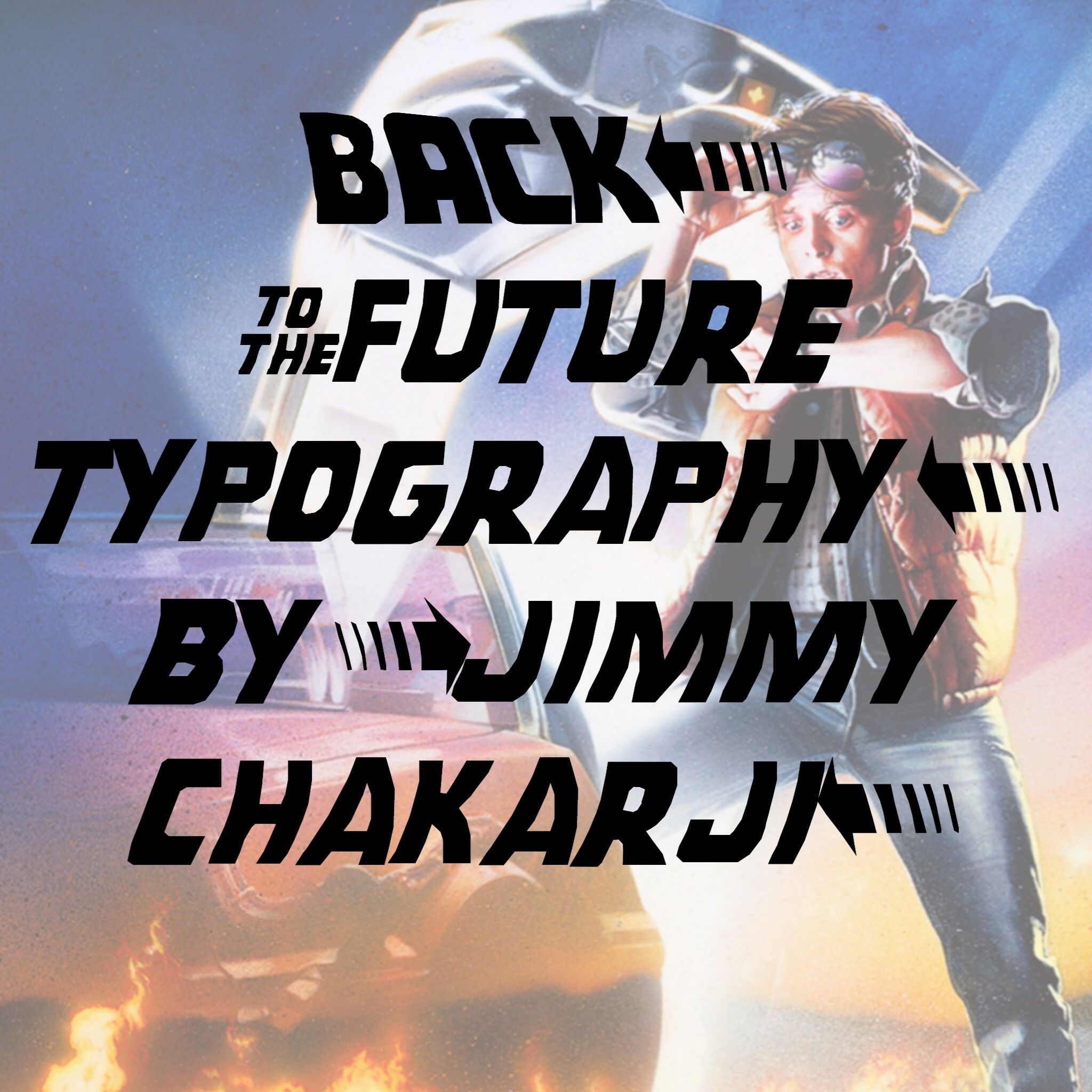 Back to the Future Typography : 5 Steps - Instructables