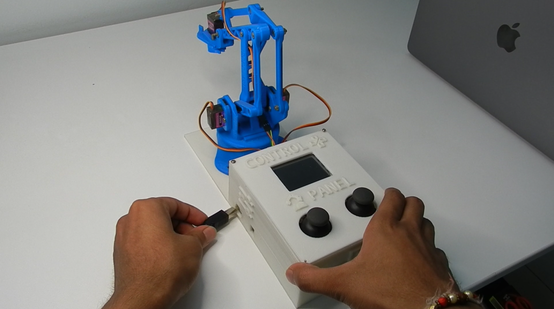 Automated Robotic Arm That Learns | Ft. Tinkercad, Arduino Mega ...