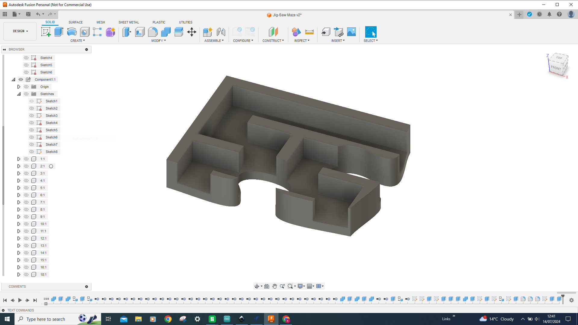 Jig-Saw Maze Multi Puzzle 3D Print : 5 Steps (with Pictures ...
