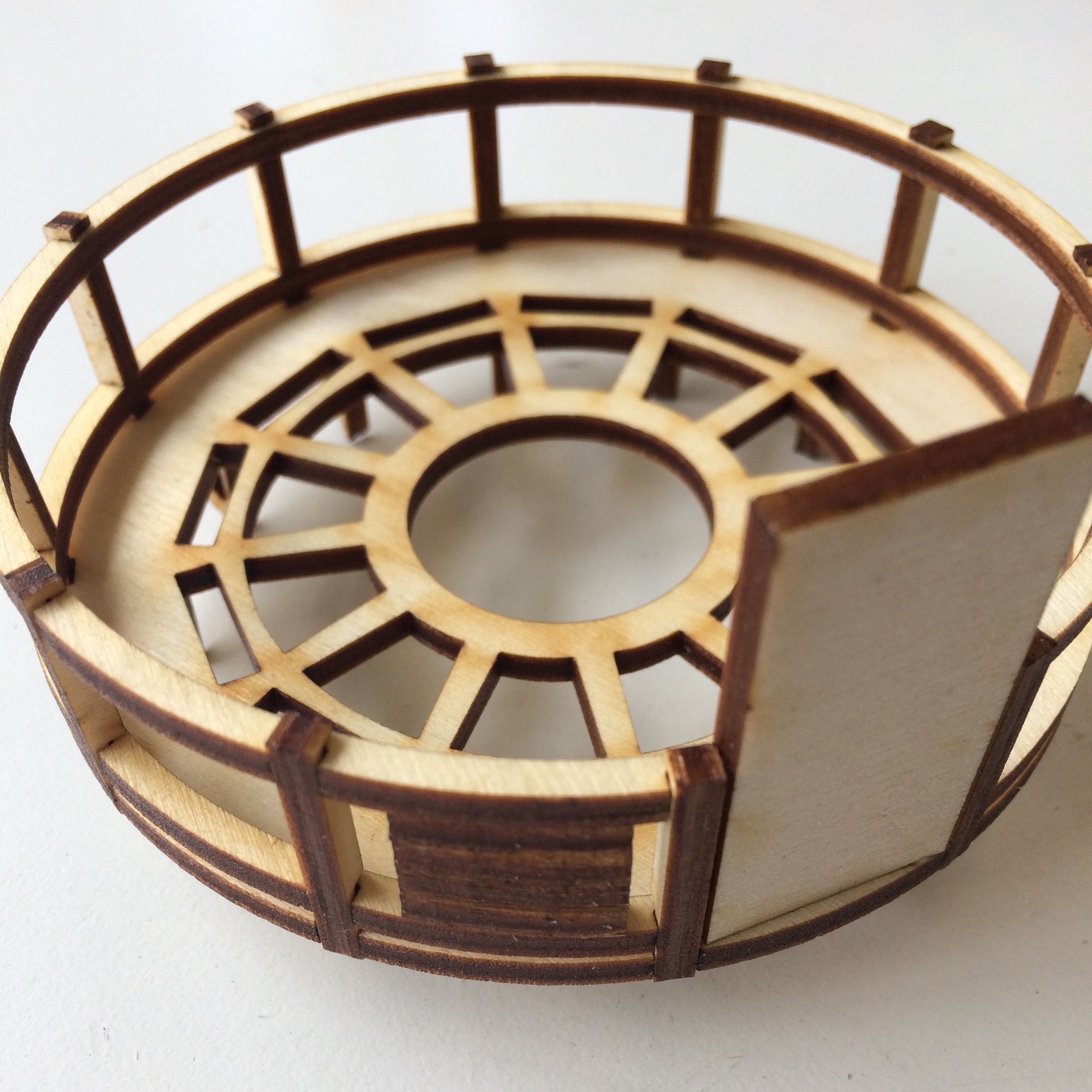 Scheveningen Lighthouse Lamp (Laser-Cut Scale Modeling) : 13 Steps ...