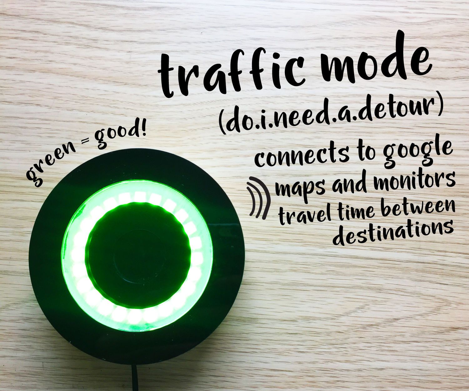 Commute Travel Time LED Indicator : 5 Steps (with Pictures) - Instructables