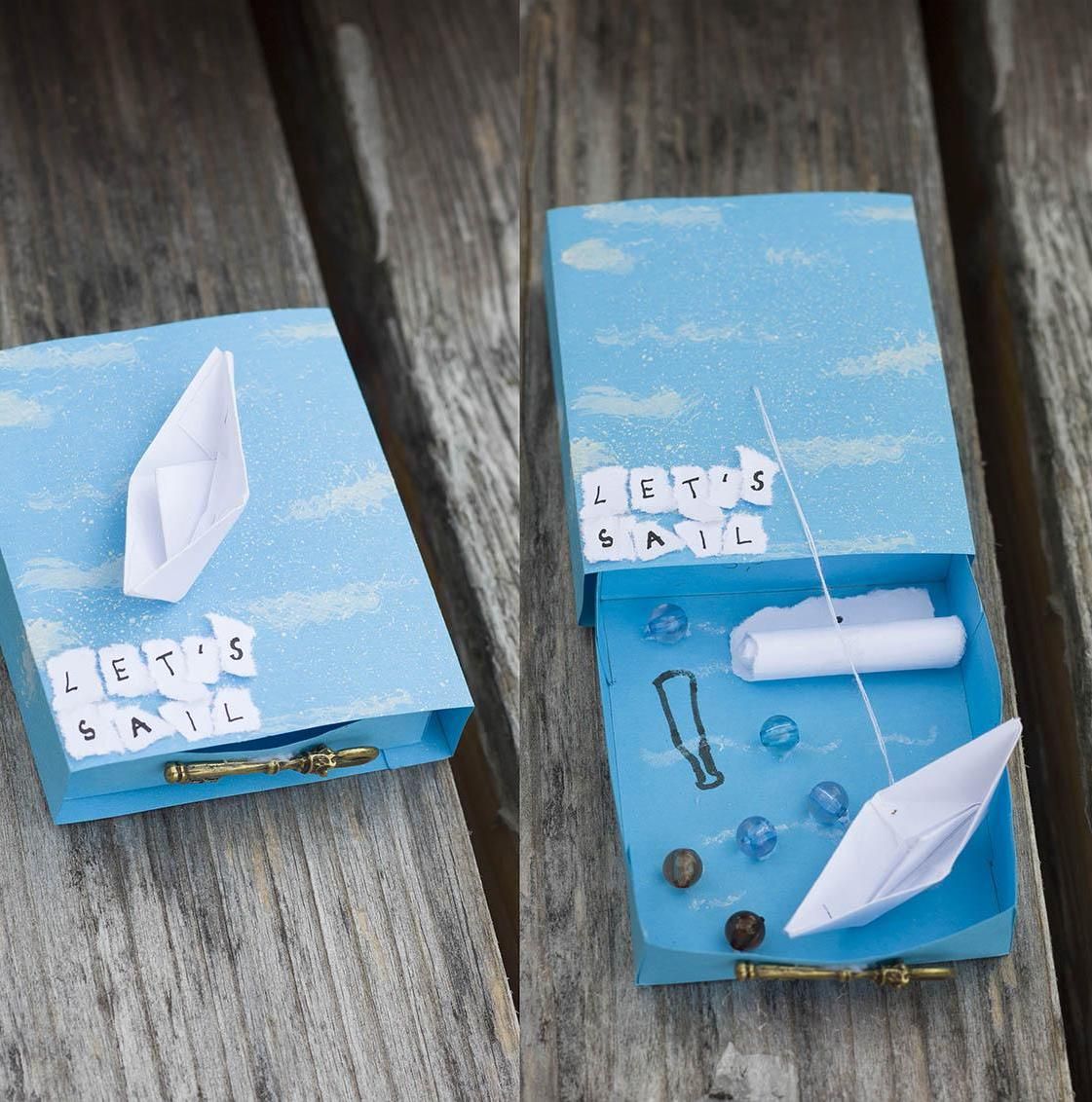 Let's Sail - Box With Boat and a Trick Opening : 5 Steps - Instructables
