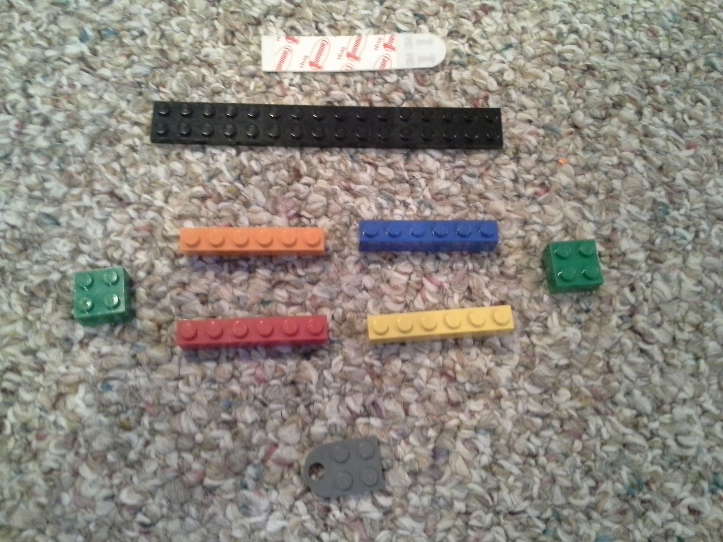 Simple LEGO Keyholder : 7 Steps - Instructables