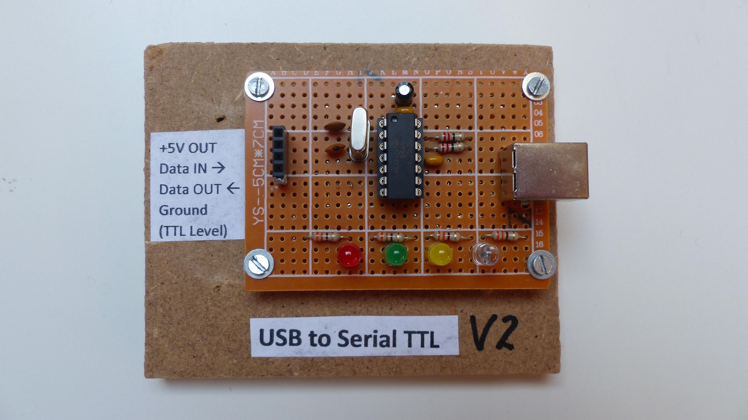 USB to Serial TTL V2 : 3 Steps - Instructables