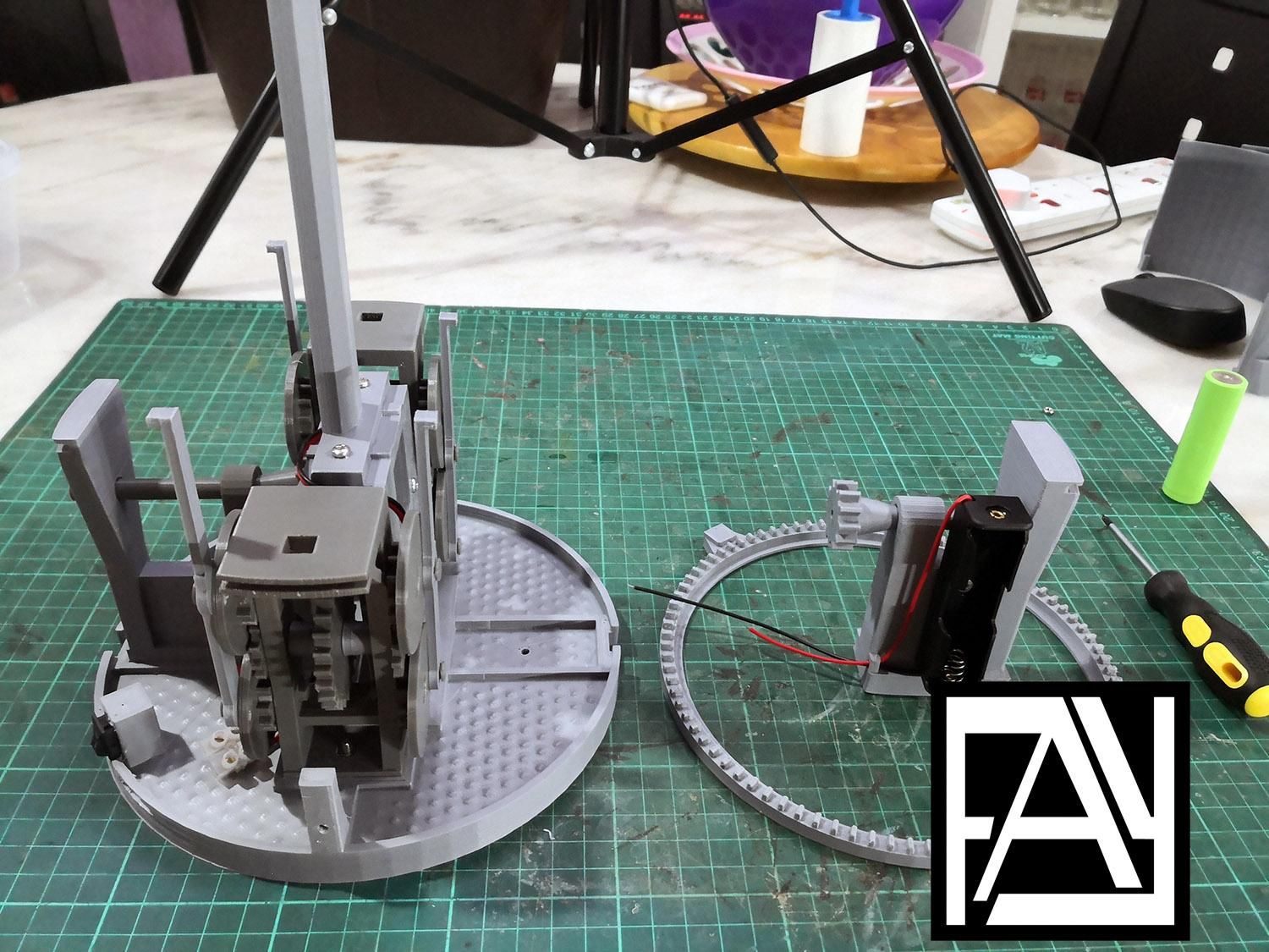 ATAT Motorized Automata : 12 Steps (with Pictures) - Instructables