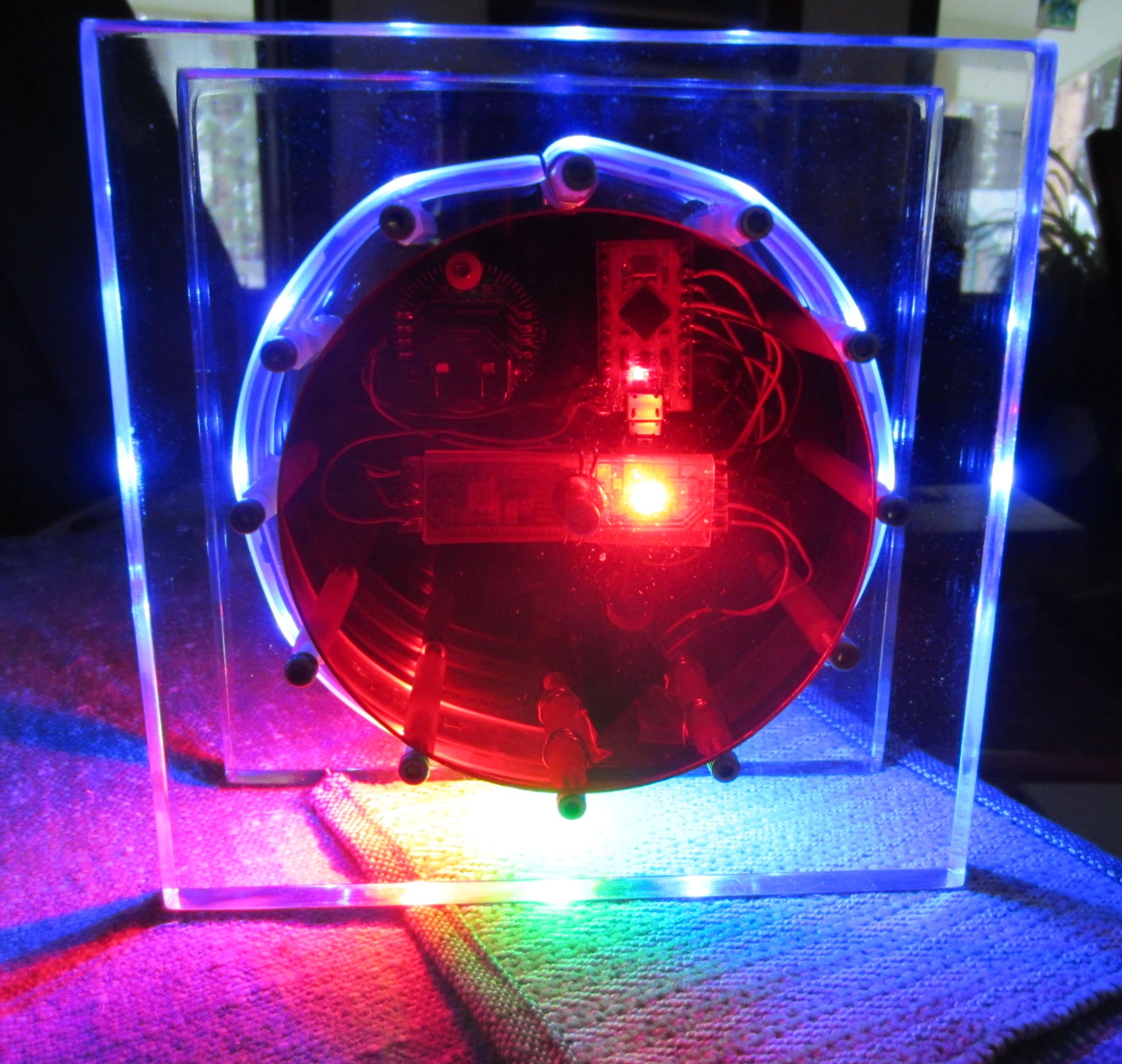 Craig's Modern RGB LED Clock - Instructables