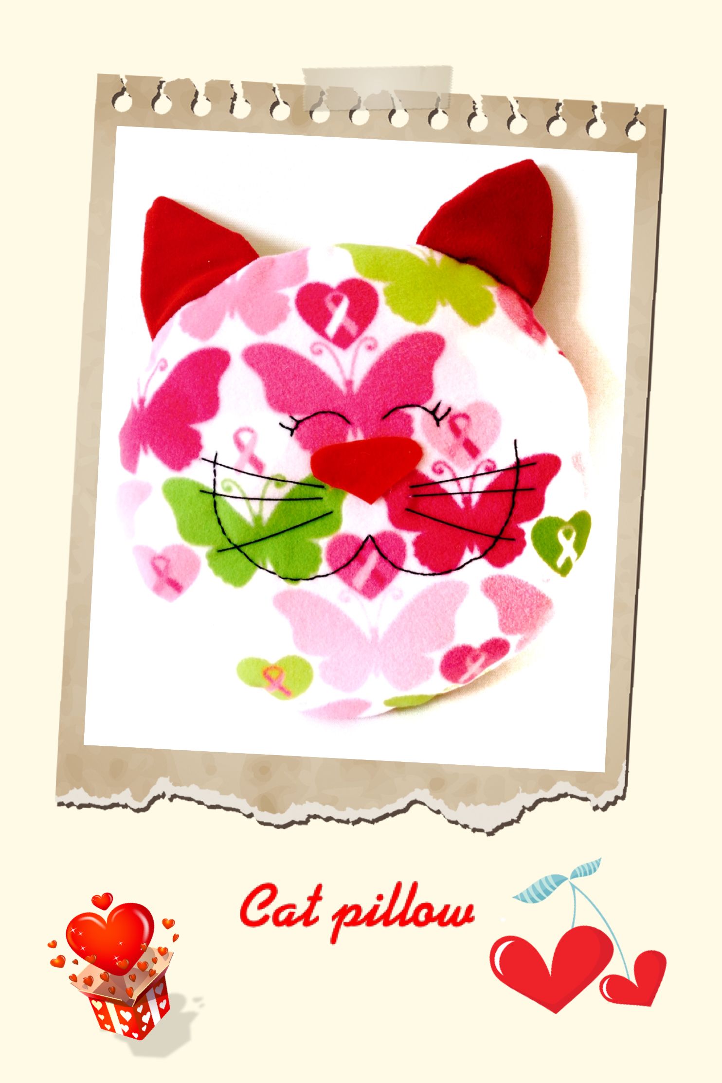 Sew a Cat Pillow : 5 Steps - Instructables