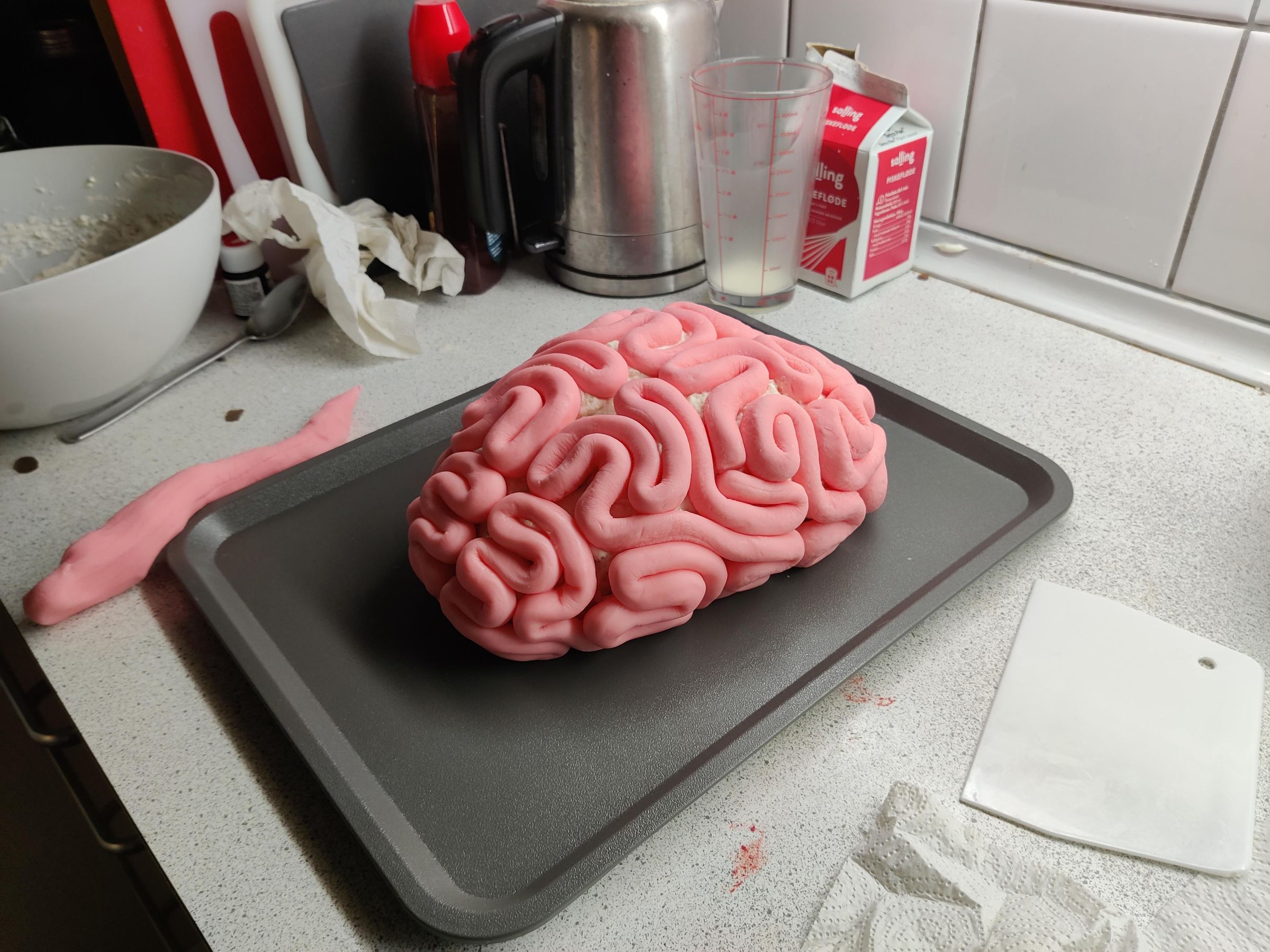 Hyperrealistic Brain Cake : 5 Steps (with Pictures) - Instructables