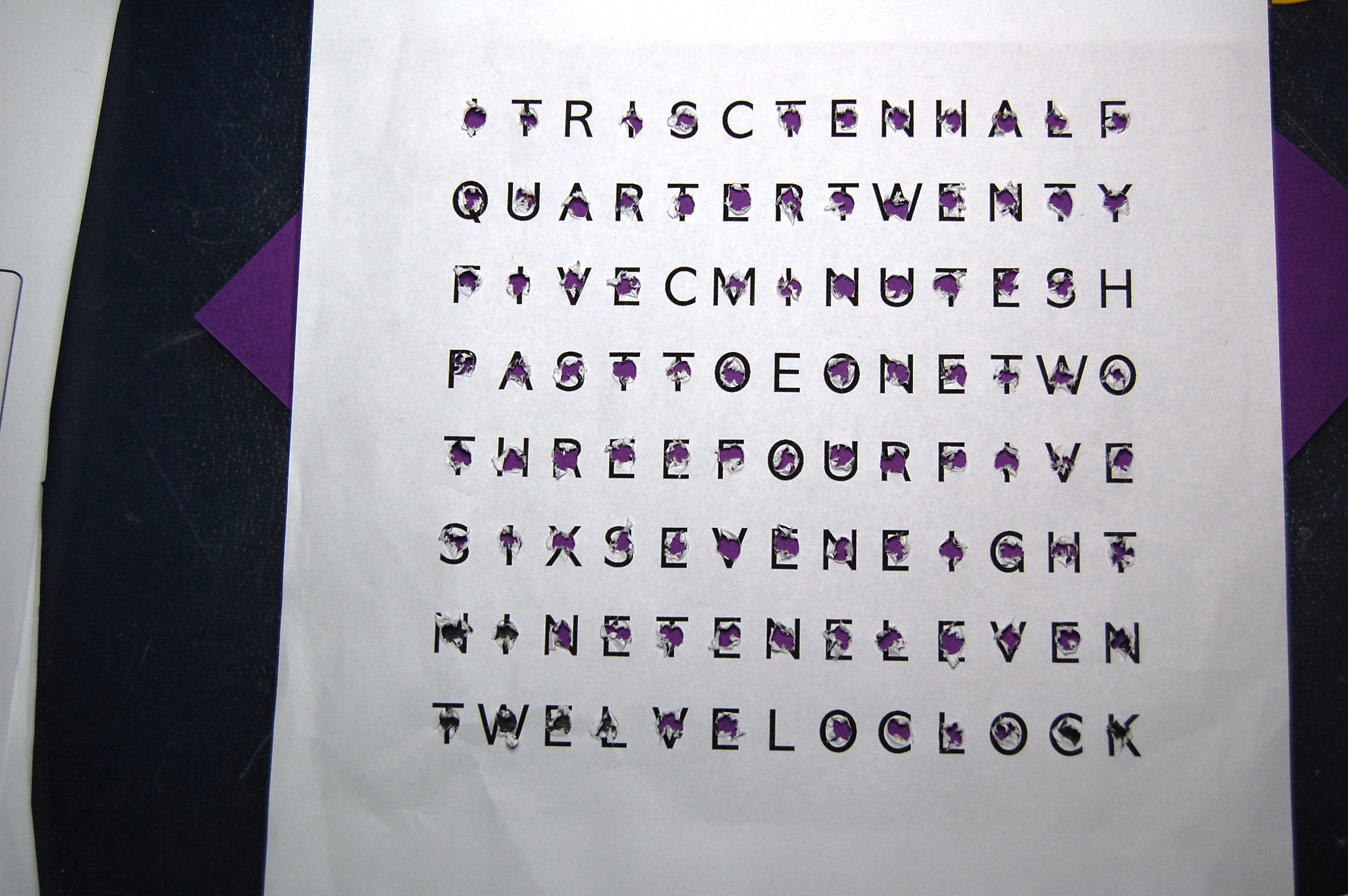 My Arduino WordClock : 15 Steps (with Pictures) - Instructables