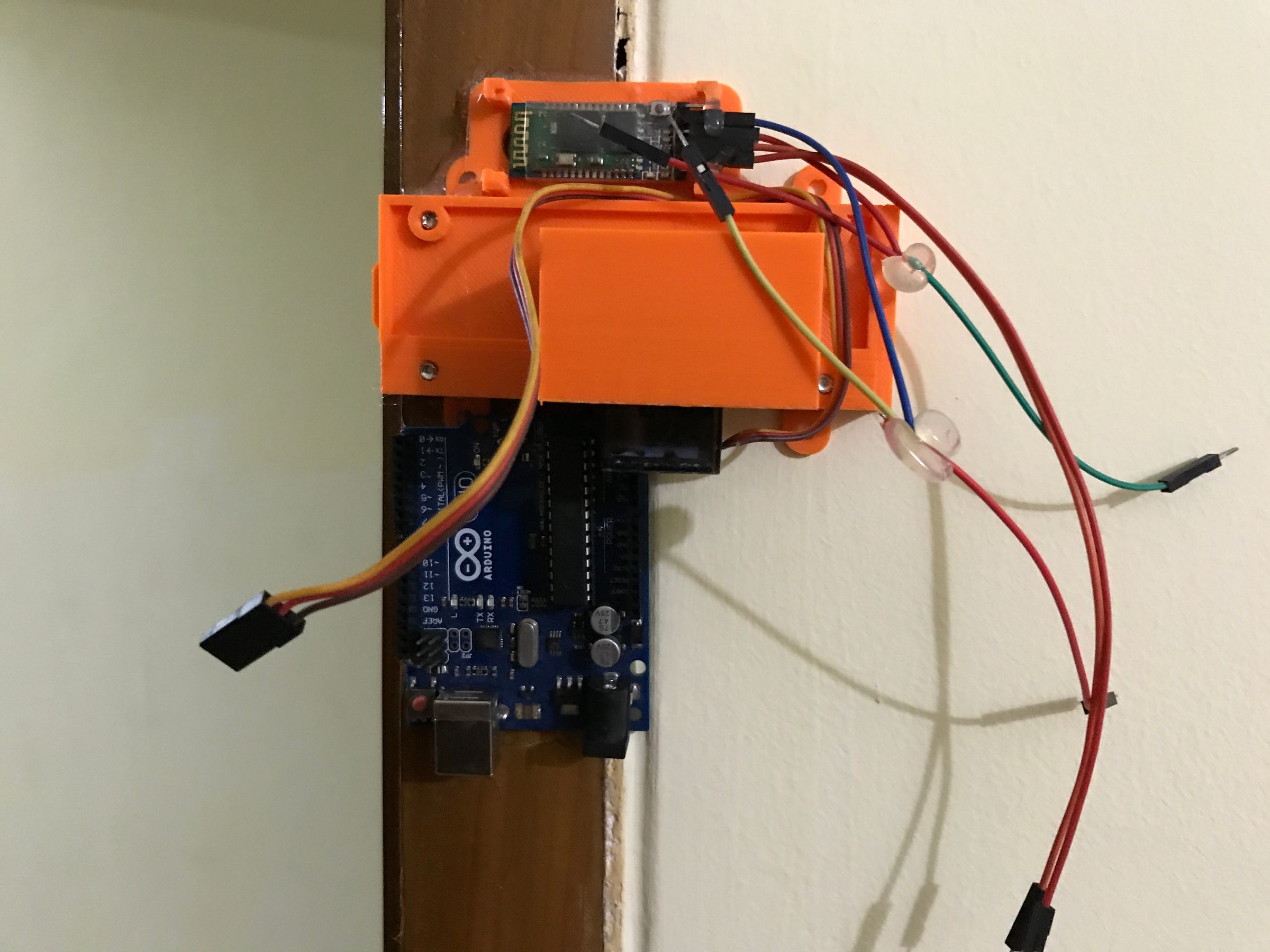 Arduino & Android Based Bluetooth Control Password Protected Door Lock ...