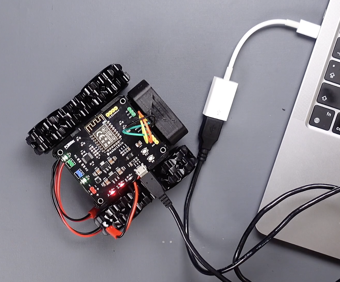 Line Following - Obstacle Avoiding - Drawing Robot (ESP8266 Dual DC ...