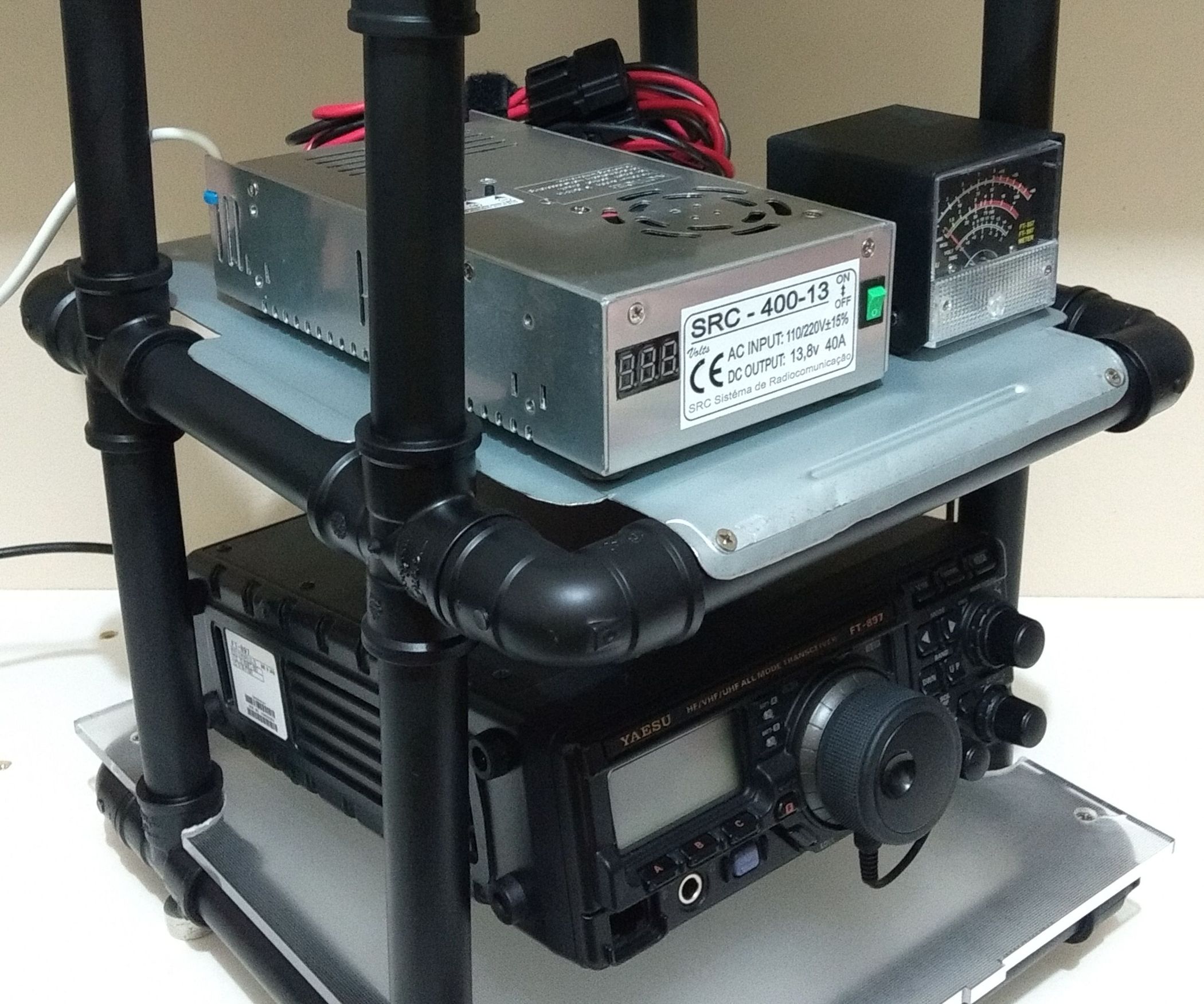 Rack De PVC - Radioamador (PVC Rack - Ham Radio) : 6 Steps - Instructables