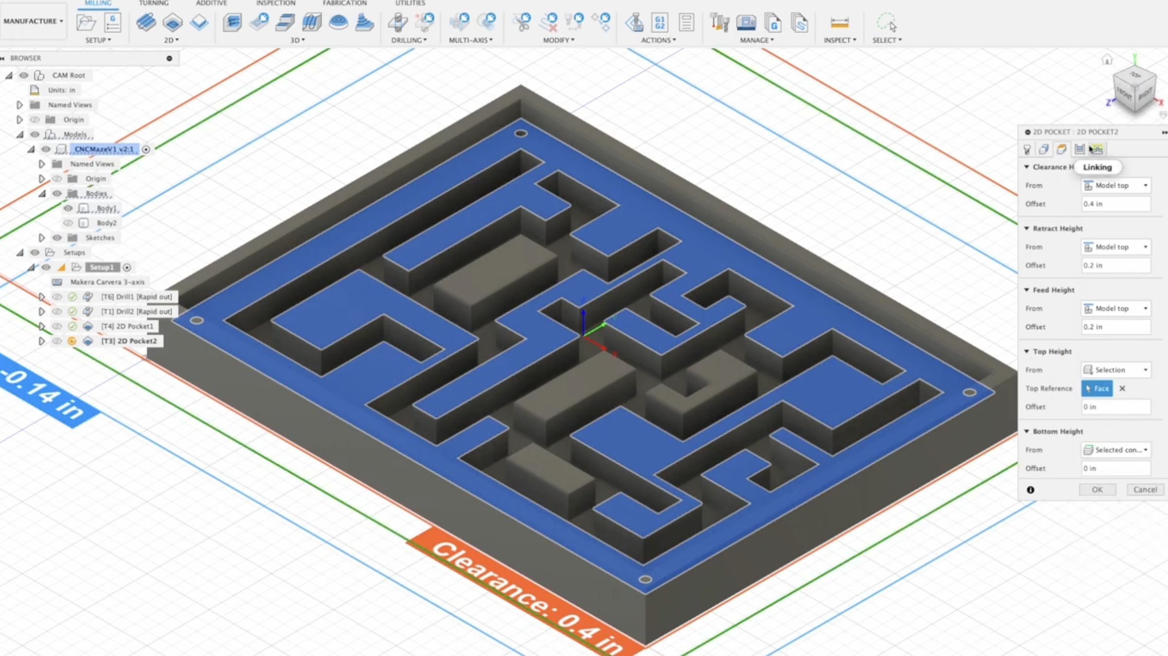 Making a CNC Mini Maze Game With Carvera and Fusion : 12 Steps (with ...