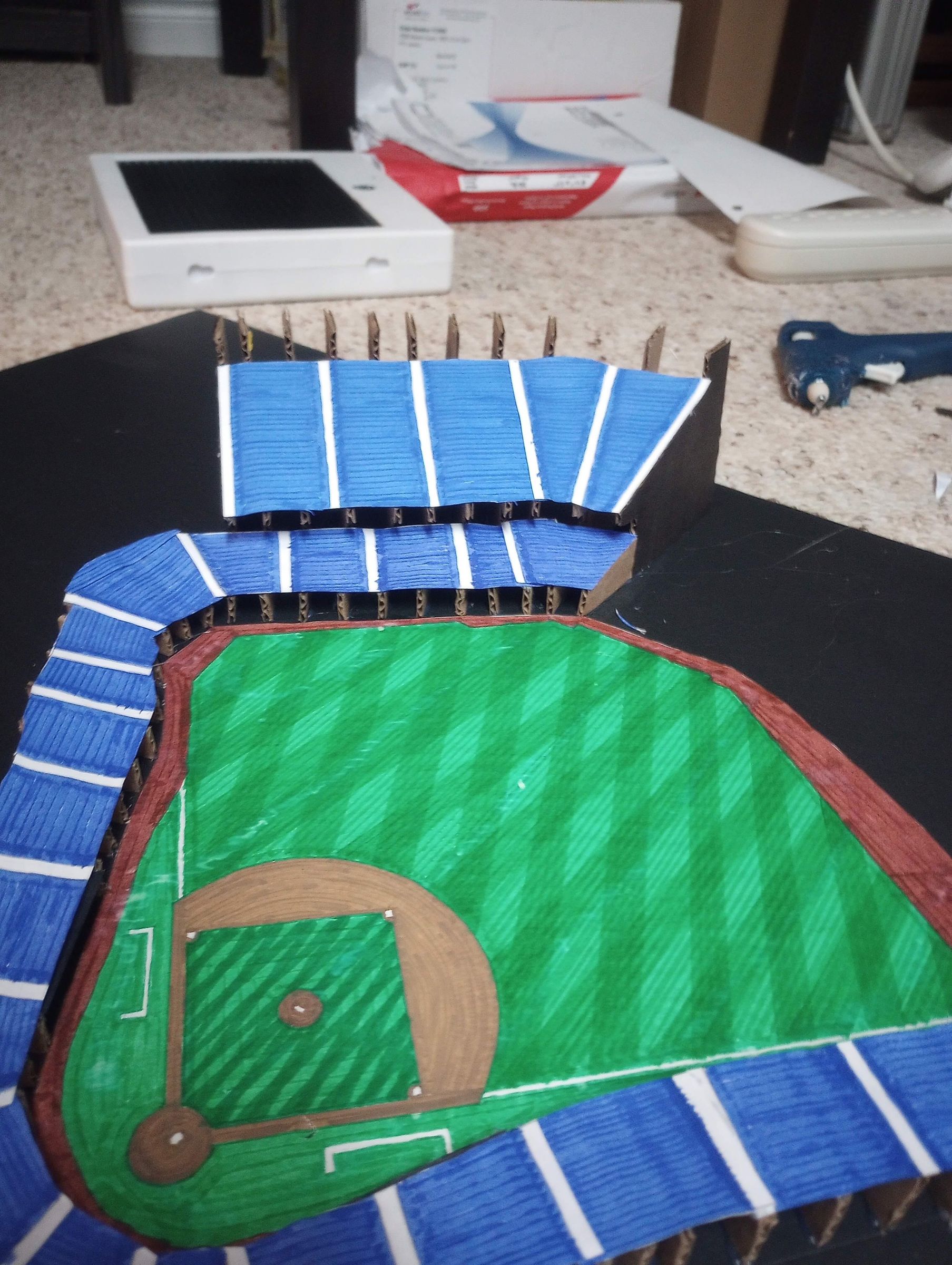 Cardboard MLB Stadium : 39 Steps (with Pictures) - Instructables