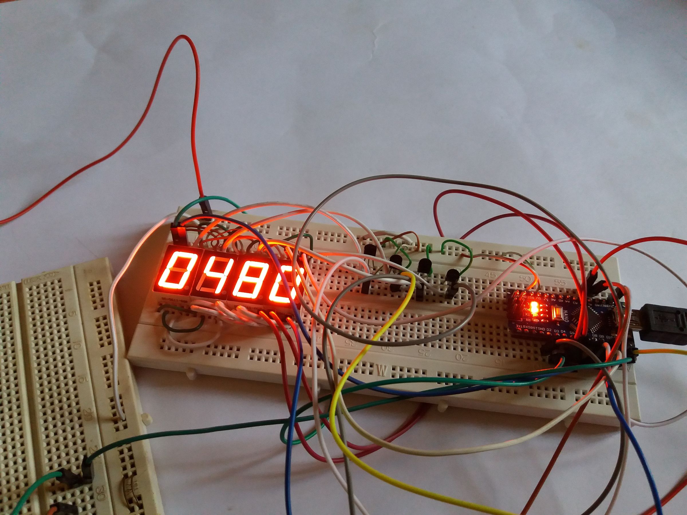 4 Digit Seven Segment With Arduino : 5 Steps (with Pictures ...