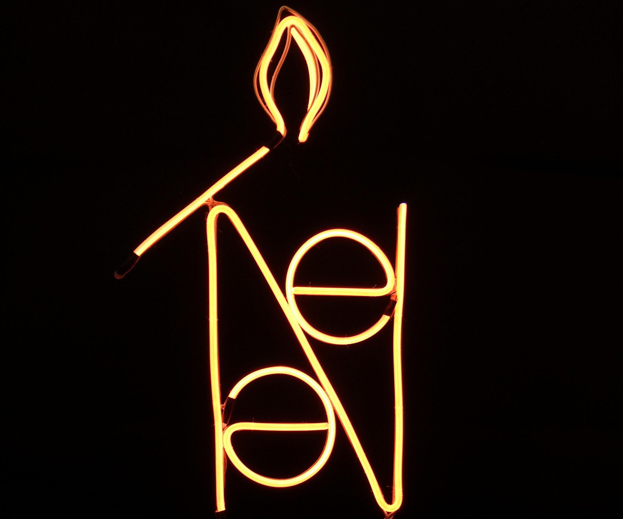 "Neon" Sign Made of EL Wire : 6 Steps (with Pictures) - Instructables