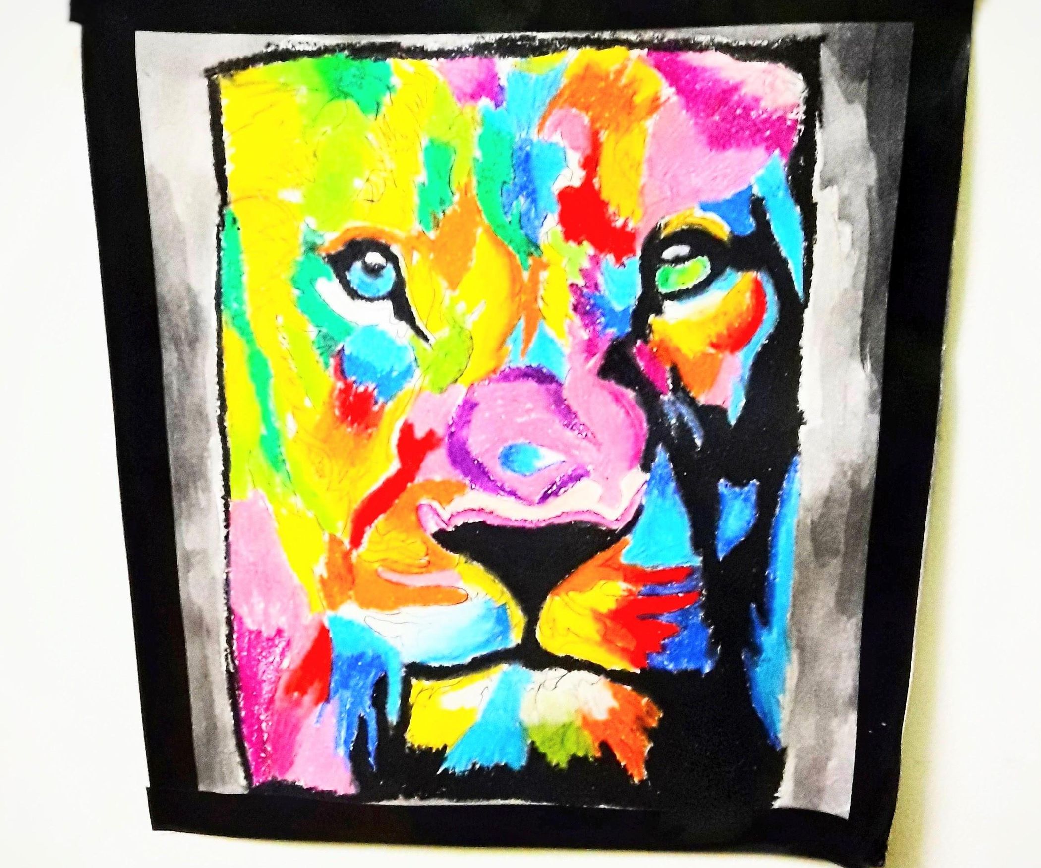 Abstract Art With Crayons : 3 Steps - Instructables