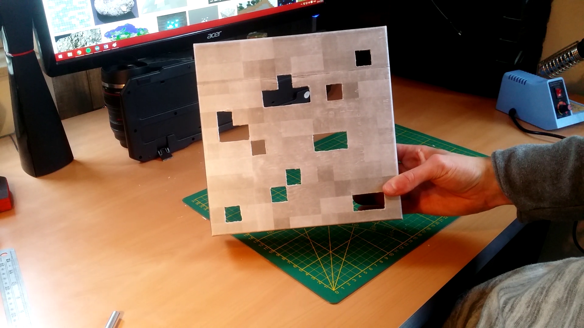 DIY | Minecraft Ore Night Light : 5 Steps (with Pictures) - Instructables
