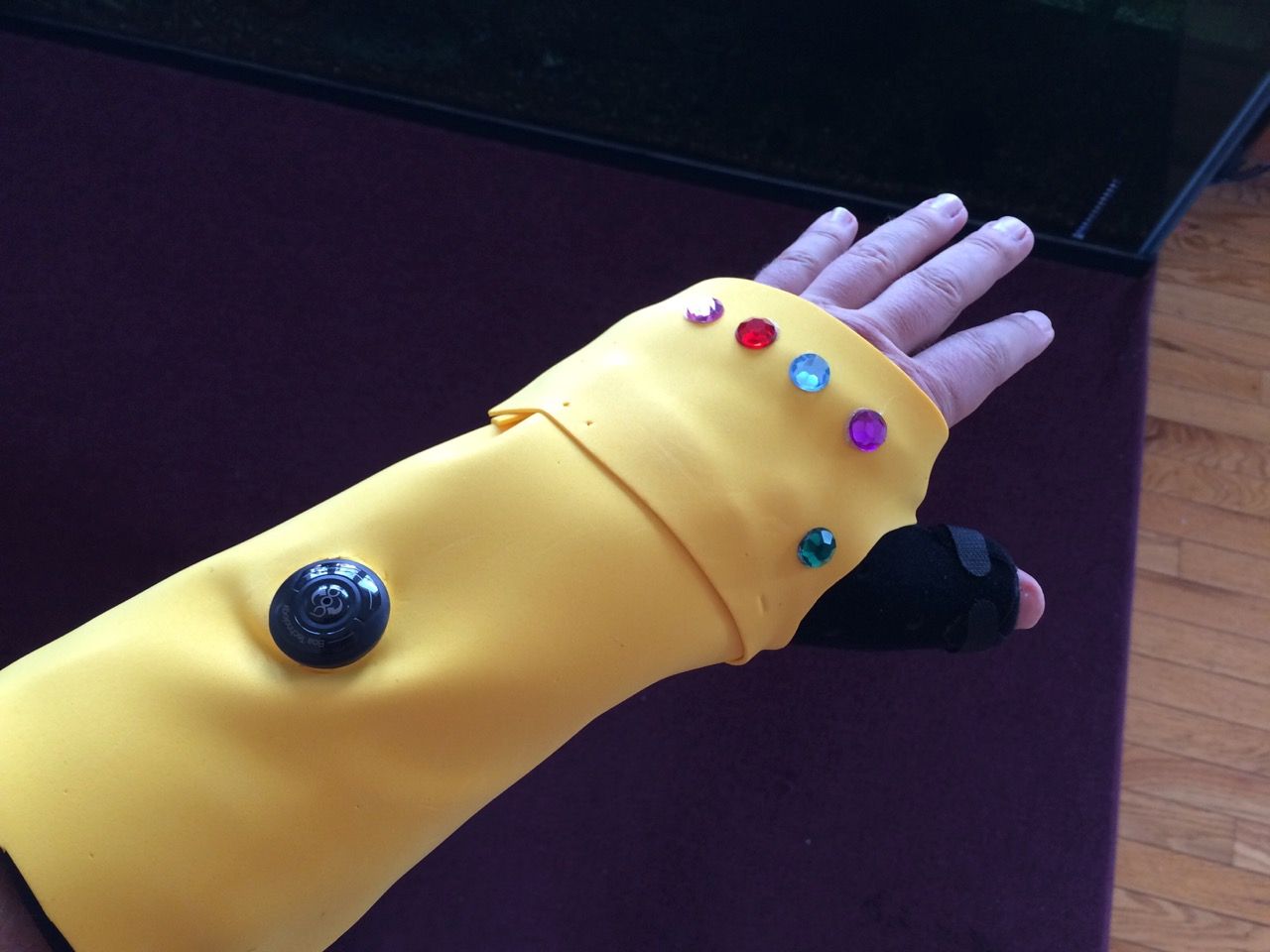 Infinity Gauntlet Cast Cover (Light-up) : 5 Steps (with Pictures ...