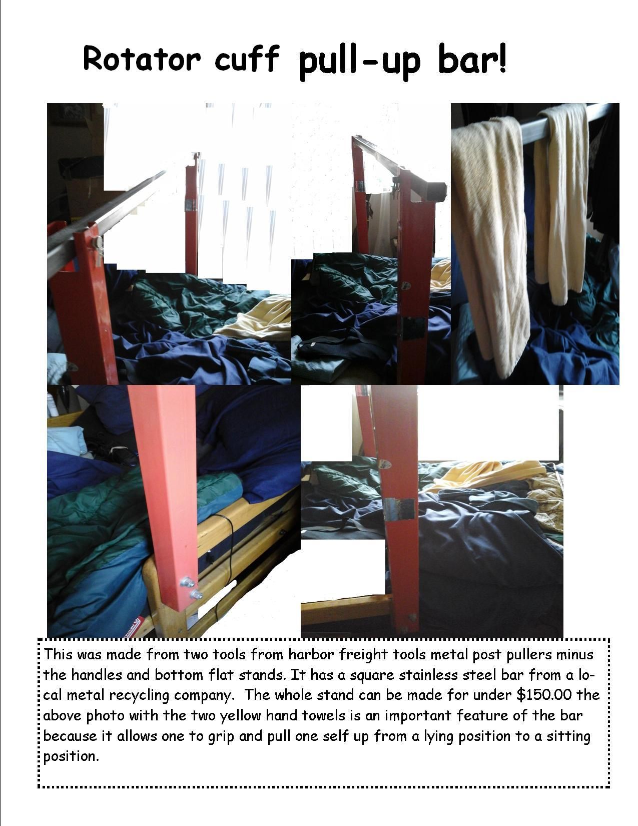 Futon Bed Pull Up Bar : 3 Steps - Instructables