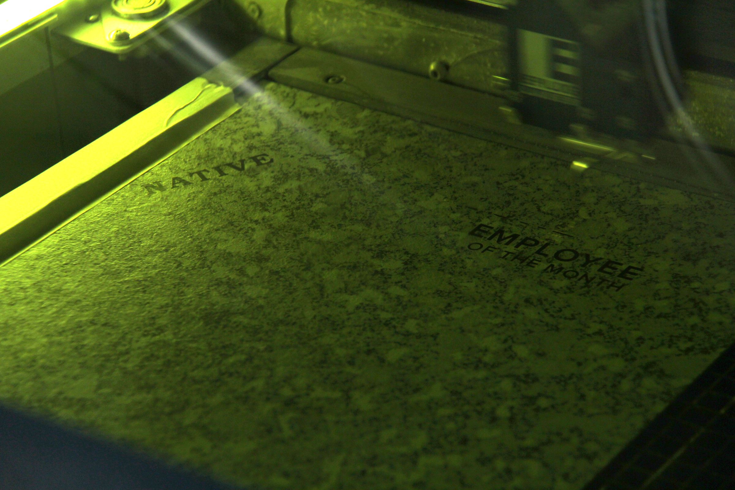 Laser Fabricating a Sign Using Rowmark's the Naturals : 10 Steps (with ...