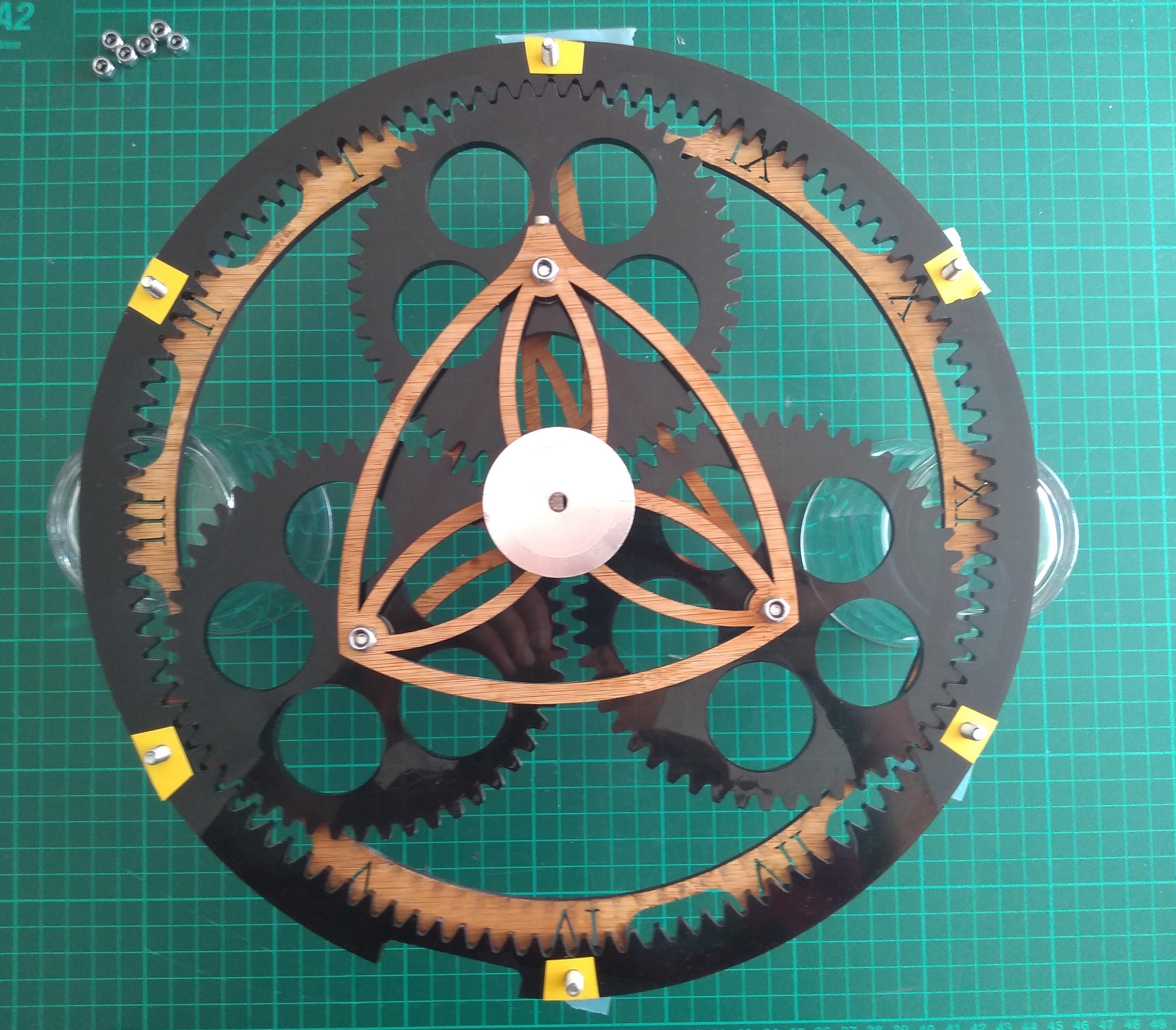 Planetary Gear Clock : 6 Steps (with Pictures) - Instructables