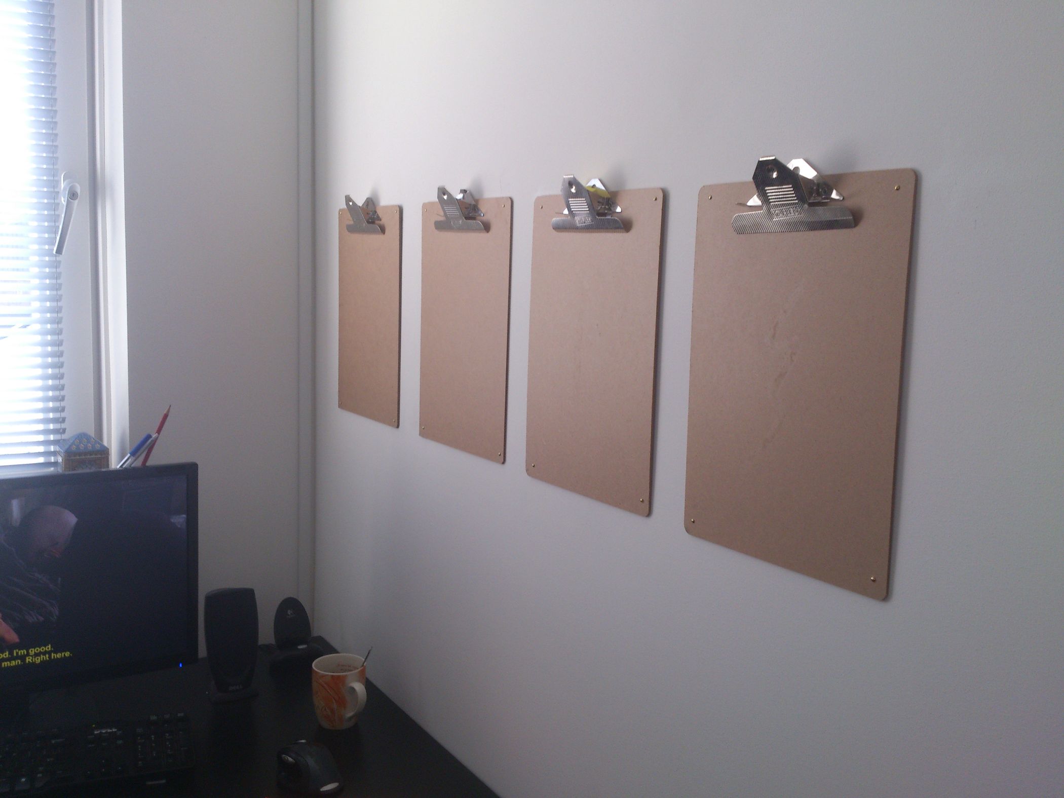 Wall Organisation Clipboards - Instructables