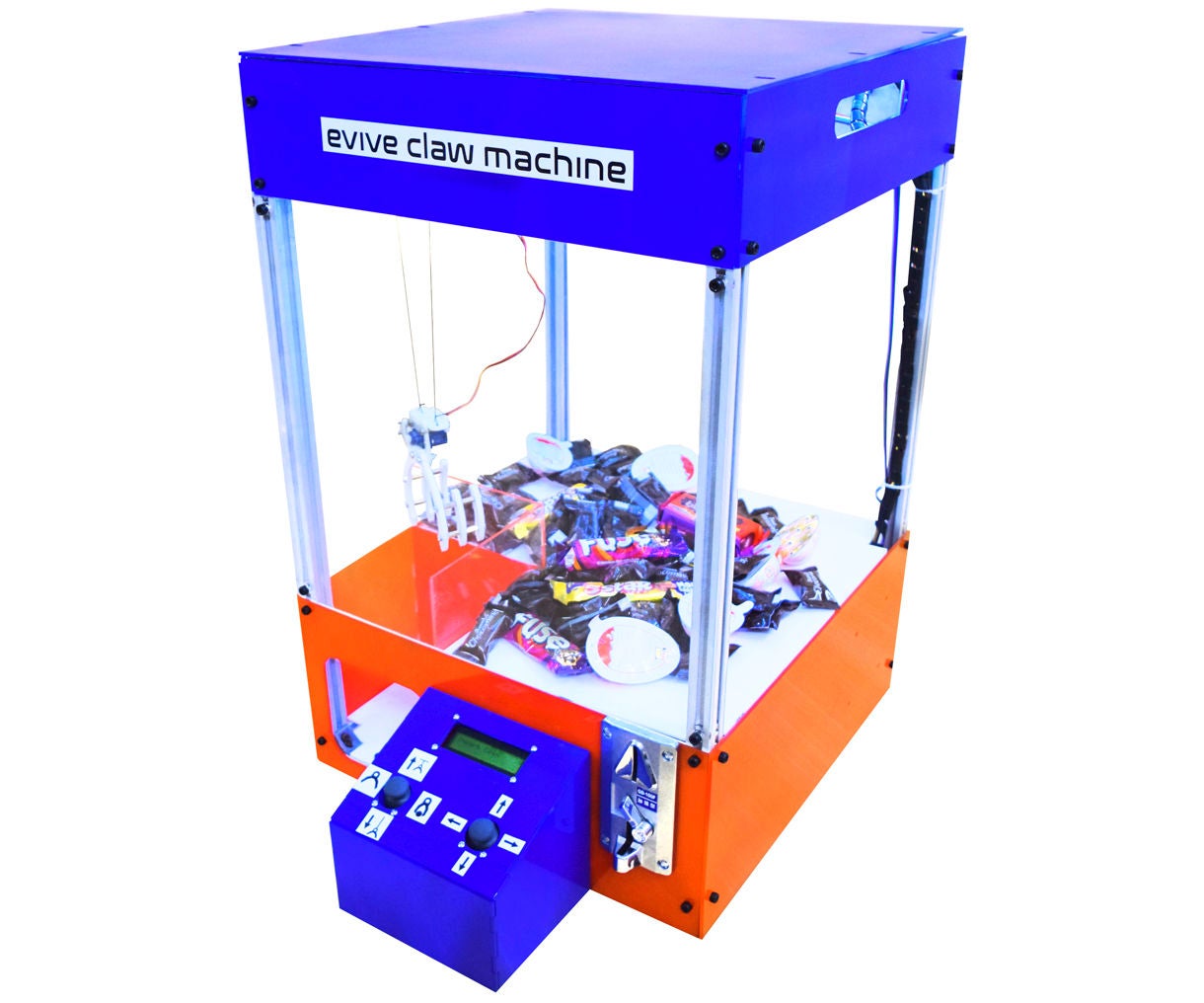 Candy Claw Machine - Arduino Based Arcade Game : 13 Steps (with Pictures) - Instructables