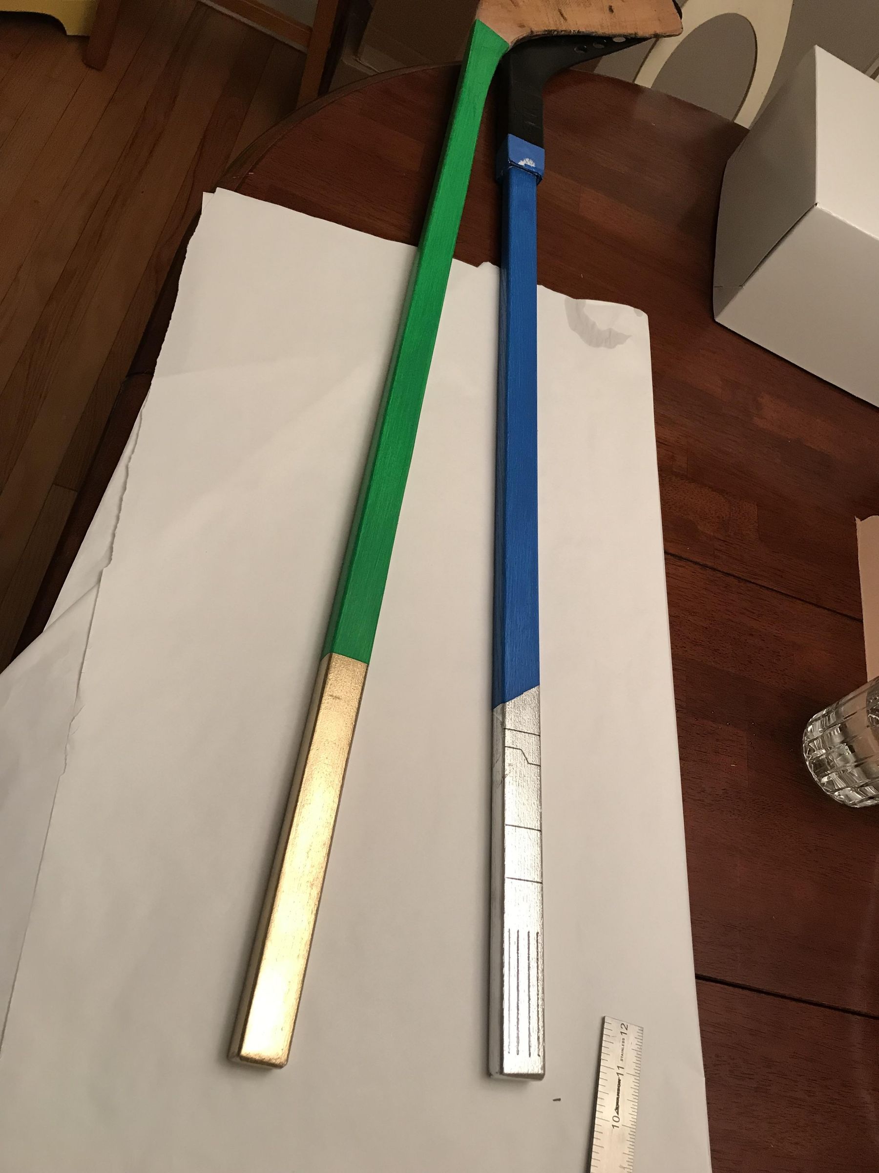 Star Wars Lightsaber Hockey Sticks : 6 Steps (with Pictures ...