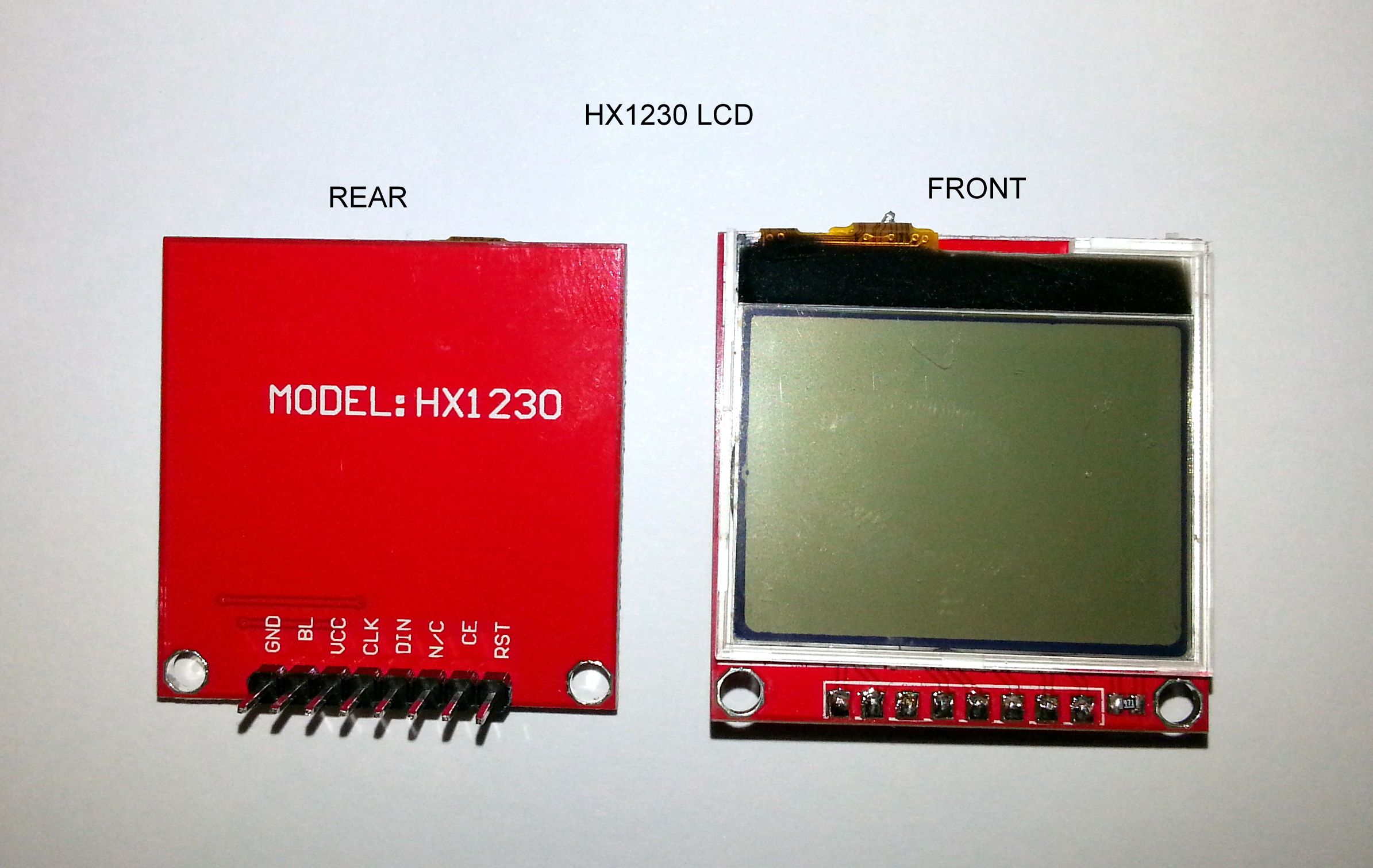 HX1230 LCD Simple Arduino NANO Clock : 4 Steps (with Pictures ...