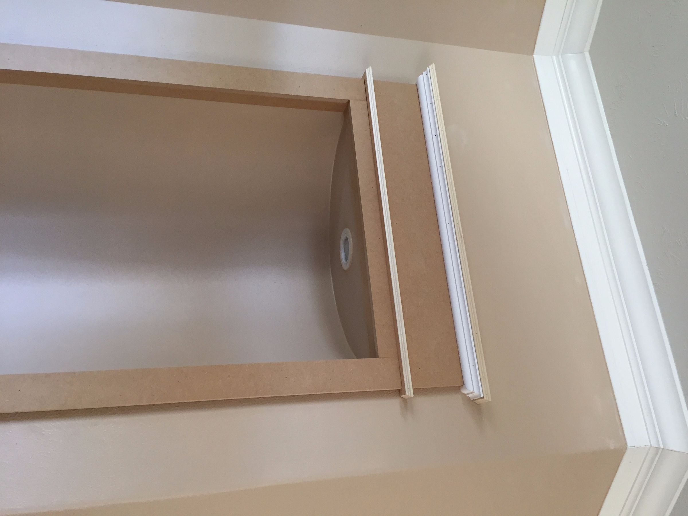 Alcove Update With MDF and Moldings : 10 Steps (with Pictures ...