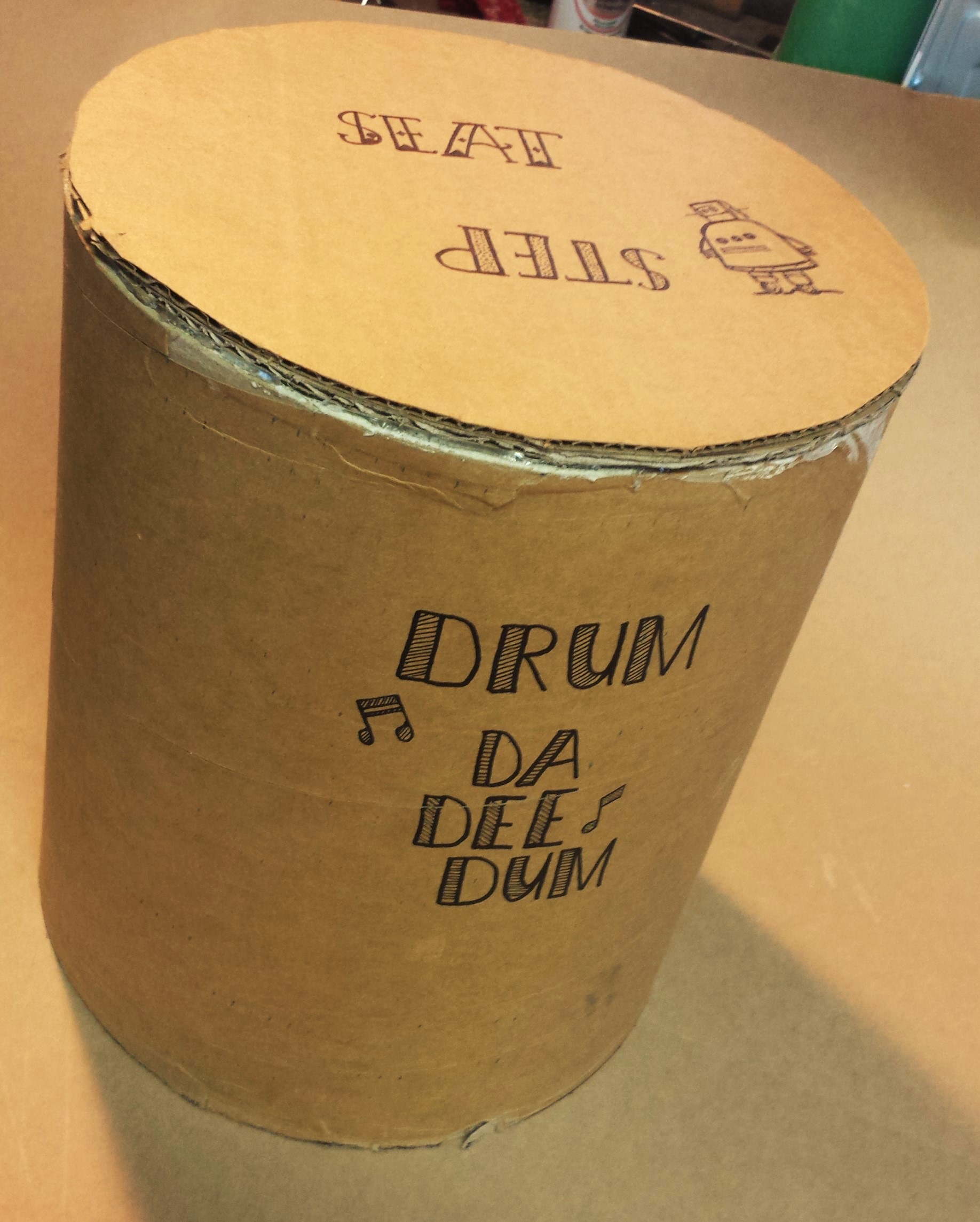 Multi-Purpose Cardboard Platform : 3 Steps - Instructables