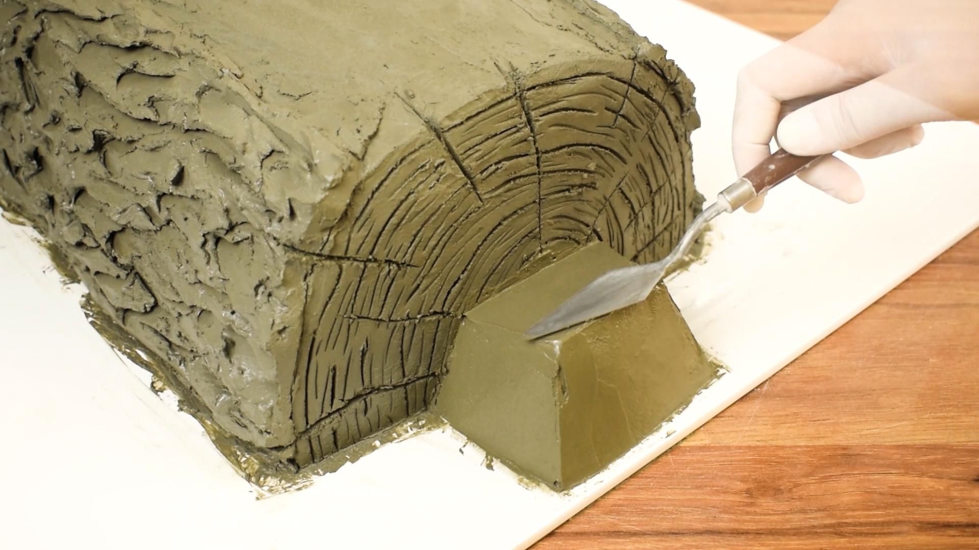 Concrete Tree Log Waterfall Fountain : 15 Steps (with Pictures ...