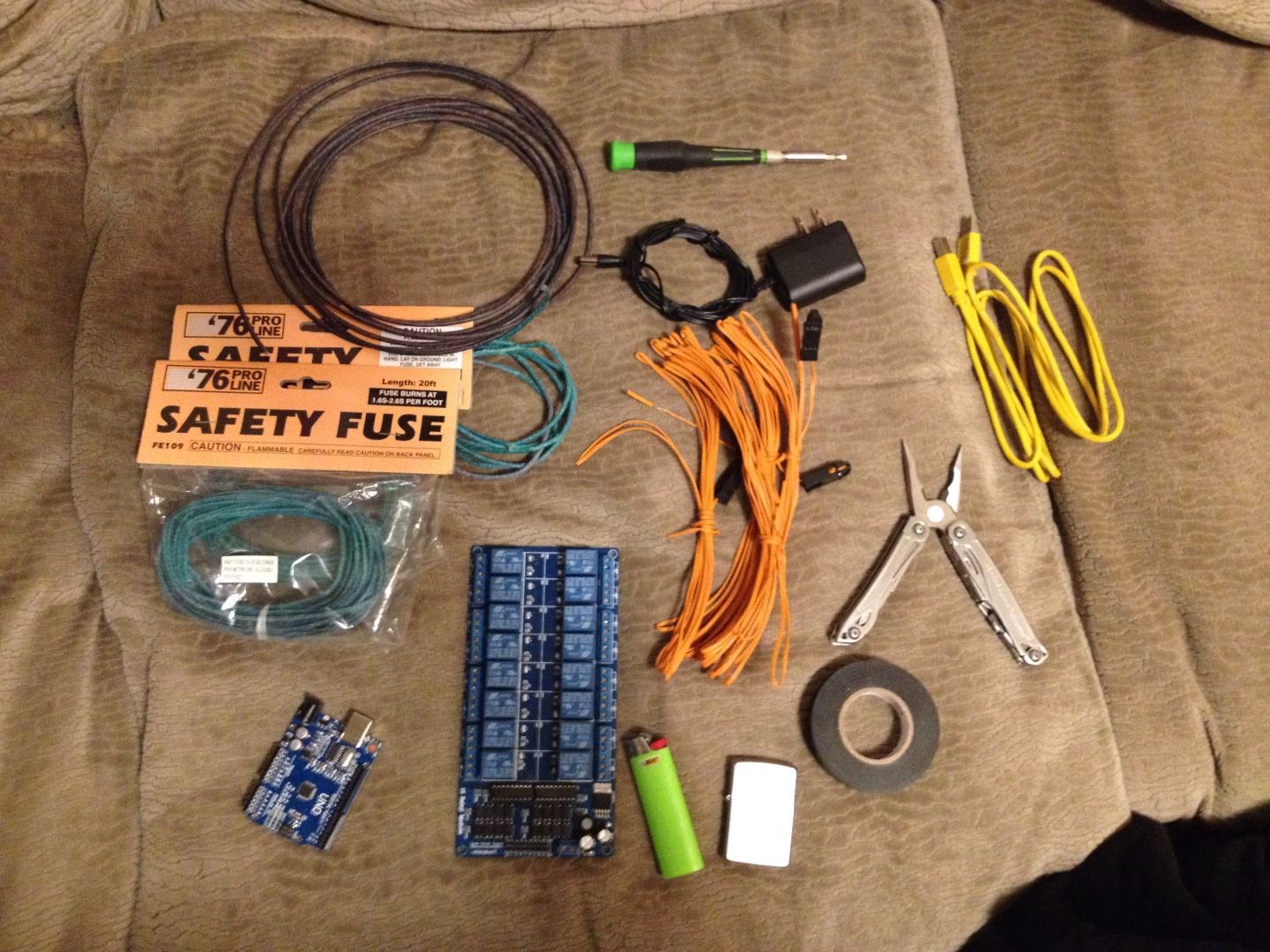 Electronic Programmable Arduino Fireworks Show : 9 Steps (with Pictures ...