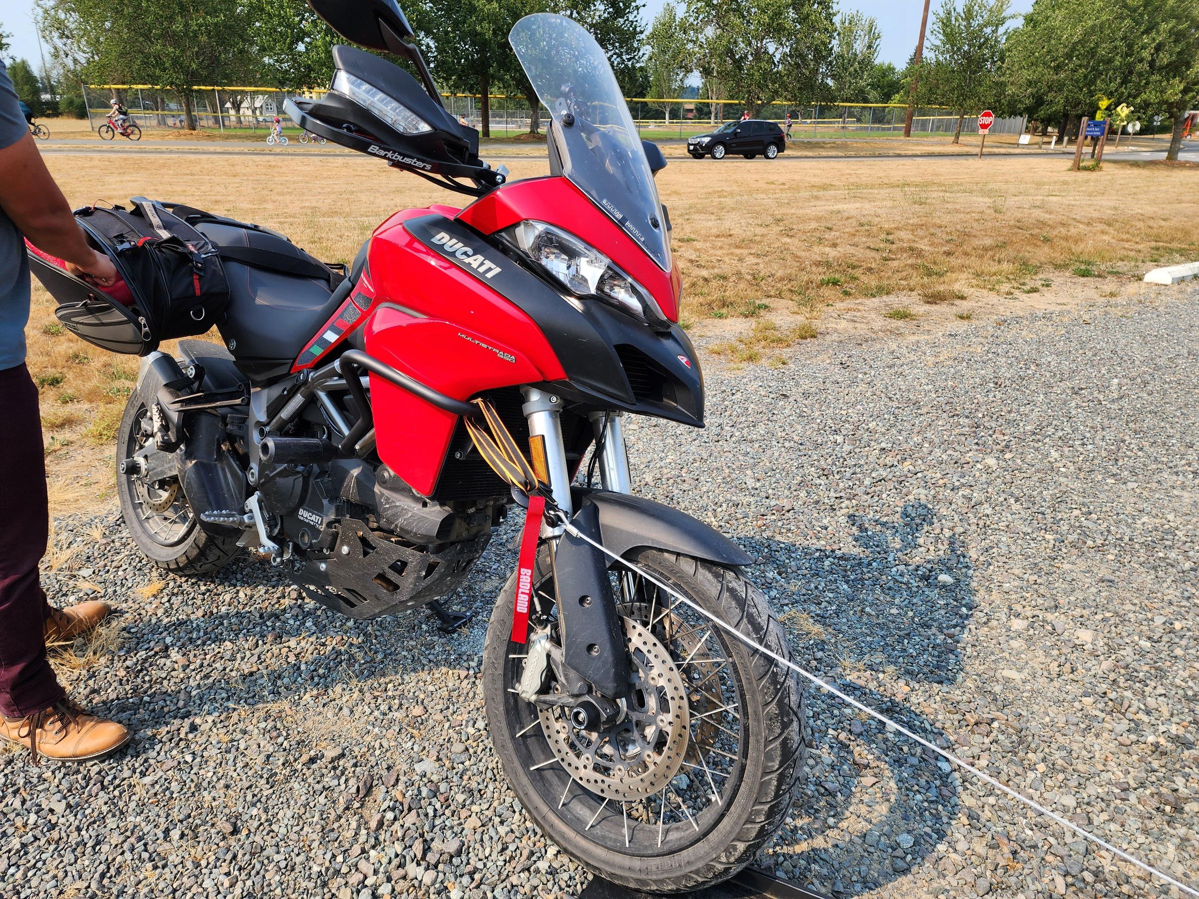 DIY Winch Assisted Motorcycle Hitch Carrier (No-Weld) : 6 Steps (with ...