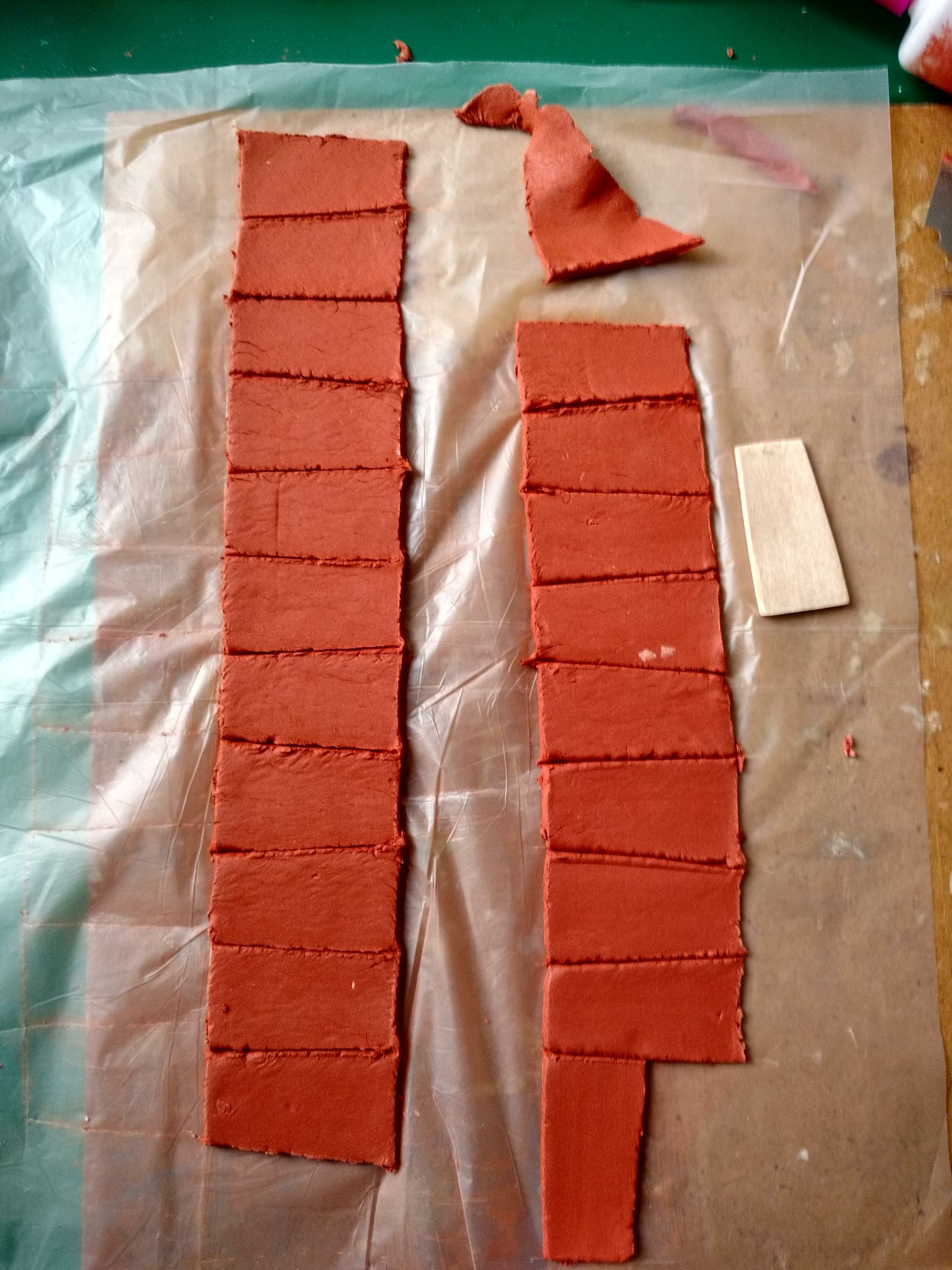 Miniature Clay Roof Tiles (Spanish Tiles) - Scale 1:12 : 9 Steps (with ...