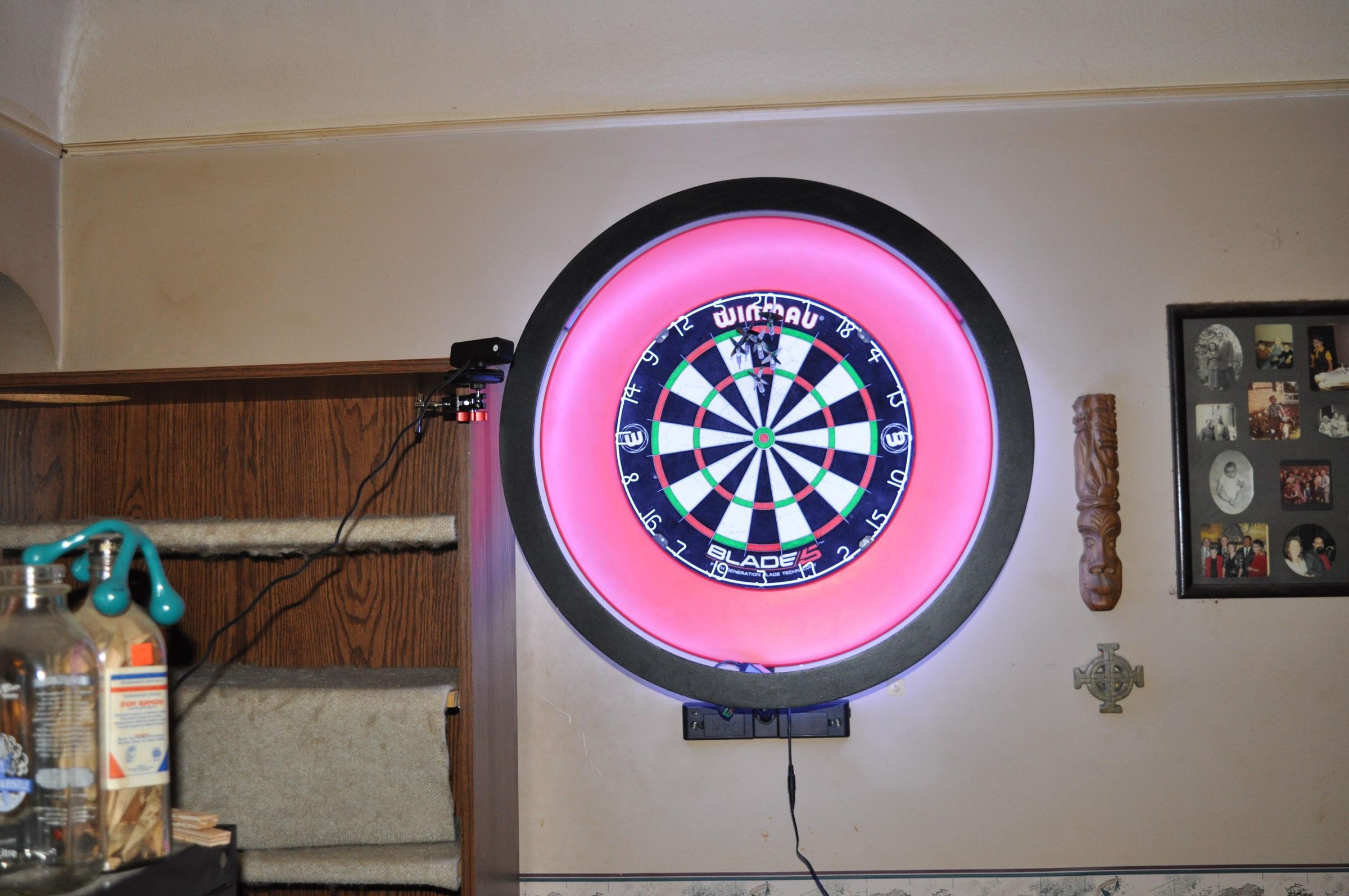 DIY LED Dartboard Ring Light : 5 Steps - Instructables