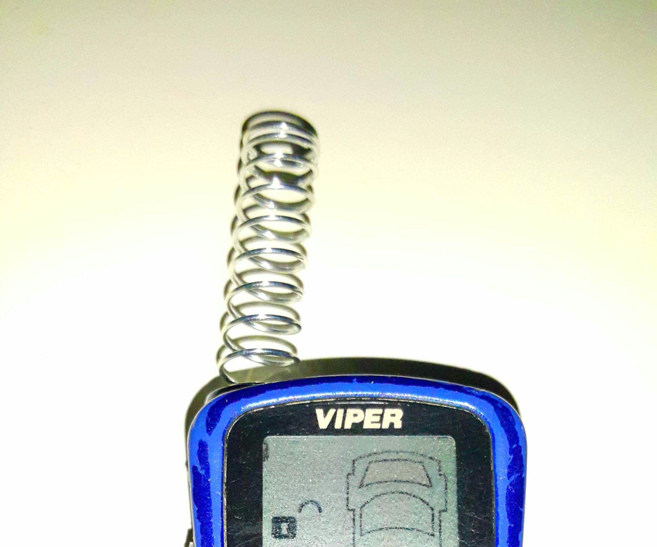 Covering a Spring Antenna : 4 Steps - Instructables