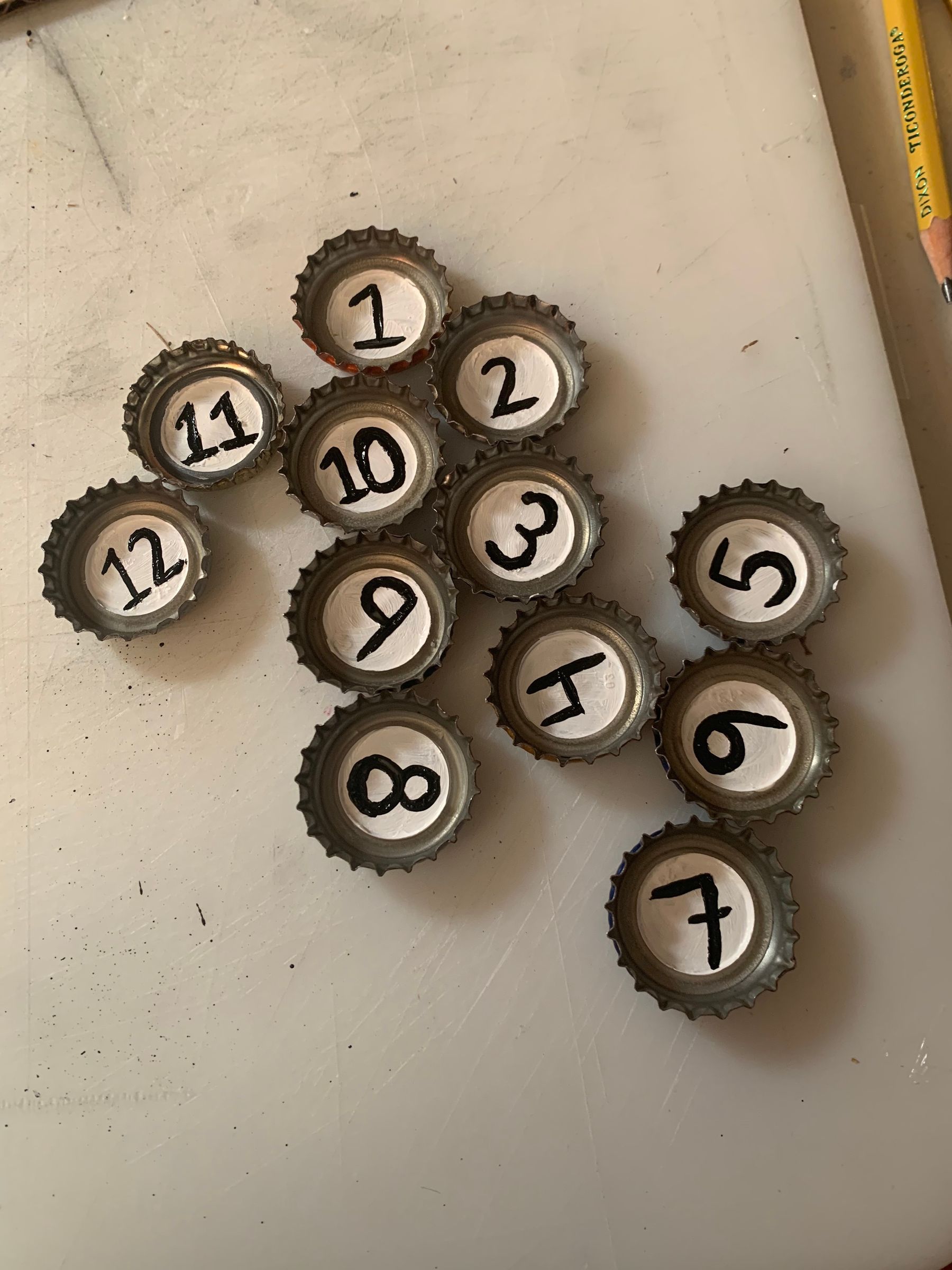 Bottle Cap Clock : 9 Steps (with Pictures) - Instructables