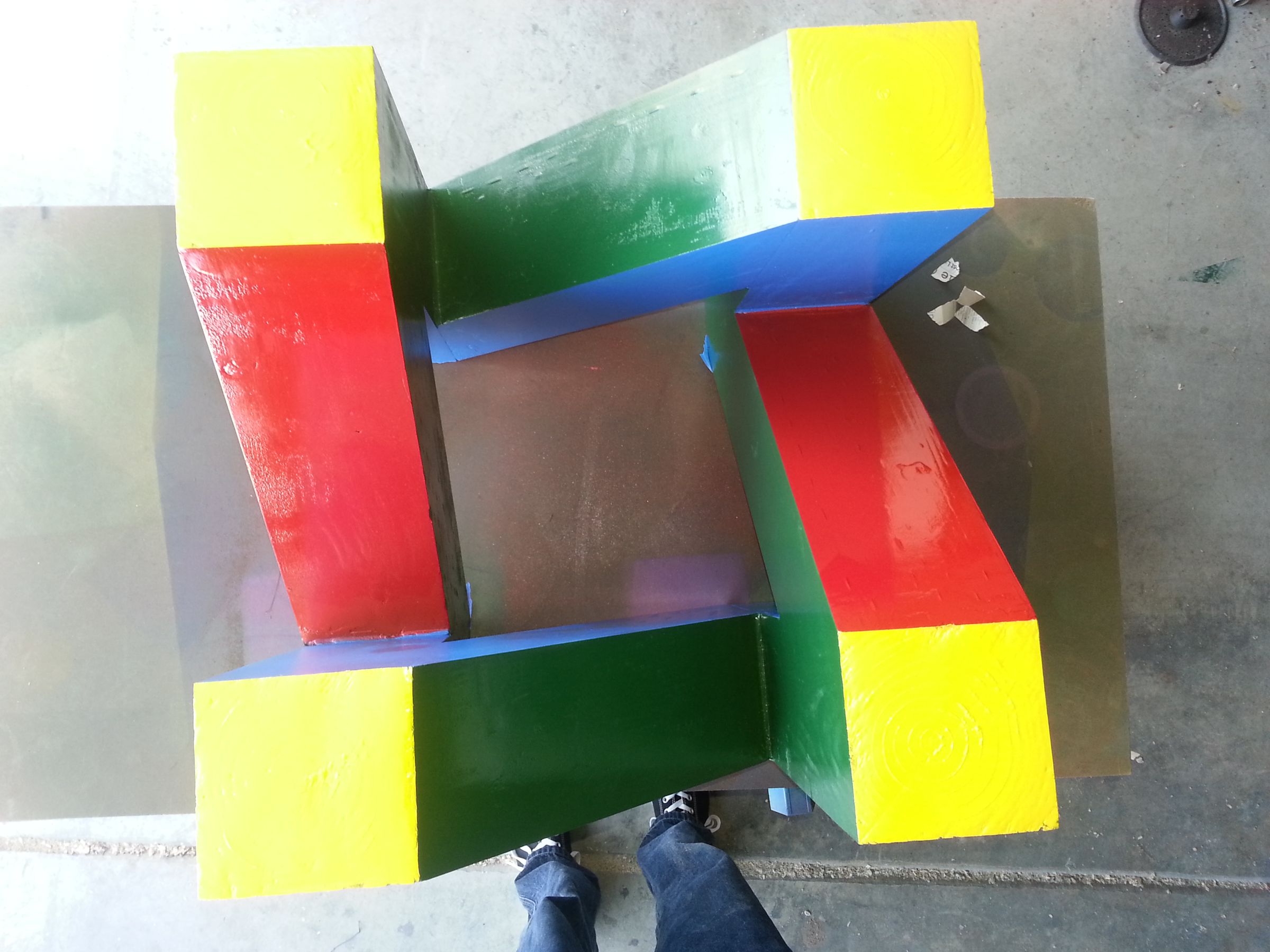 "N" Table - the N64 Logo End Table : 6 Steps (with Pictures ...