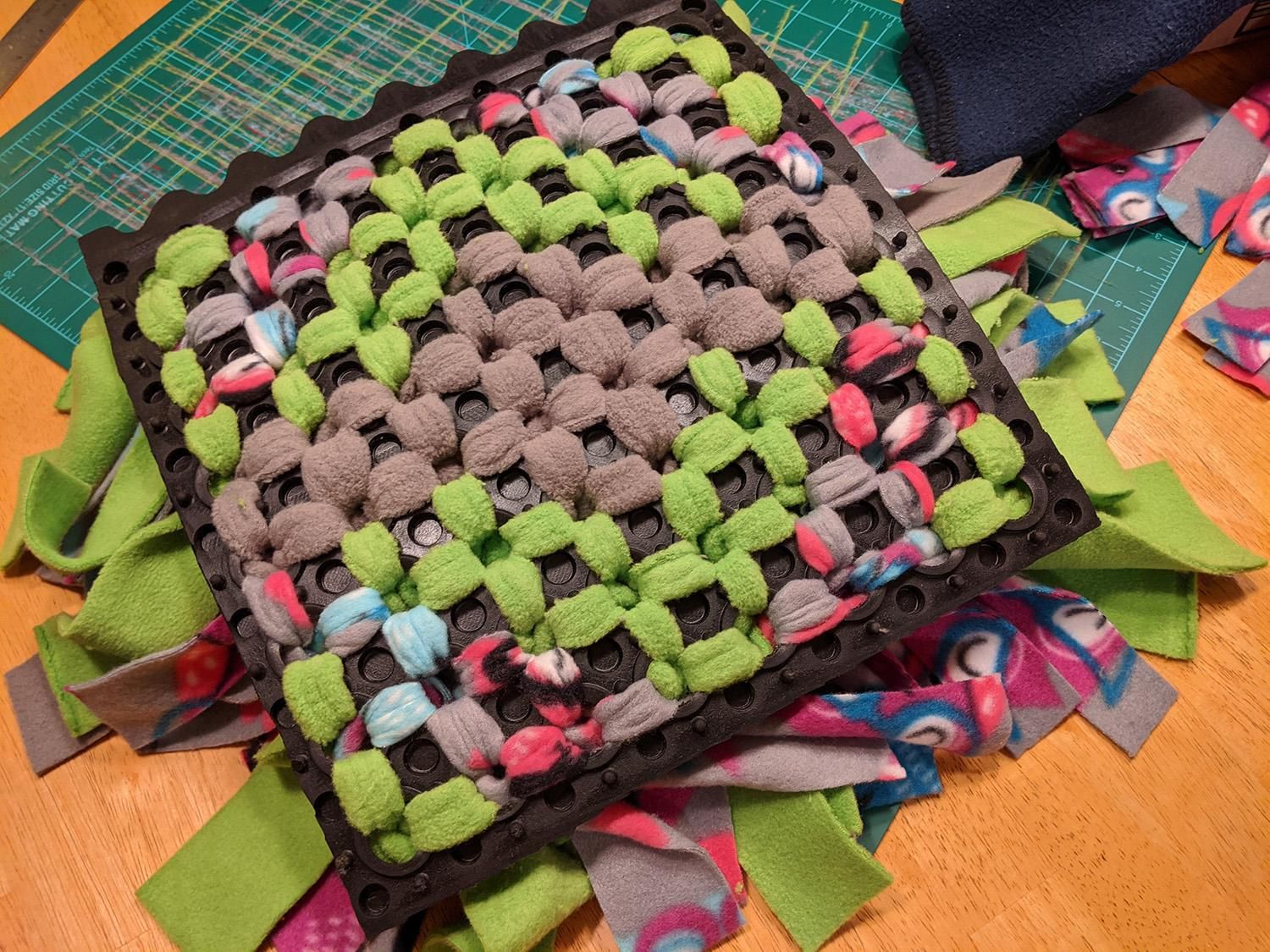 How to Make Your Pet a Durable Snuffle Mat : 4 Steps (with Pictures ...