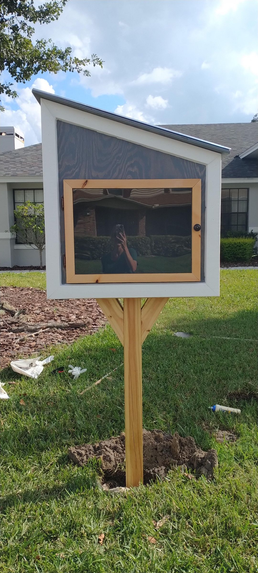 Neighborhood Lending Library / Birdhouse : 4 Steps (with Pictures ...