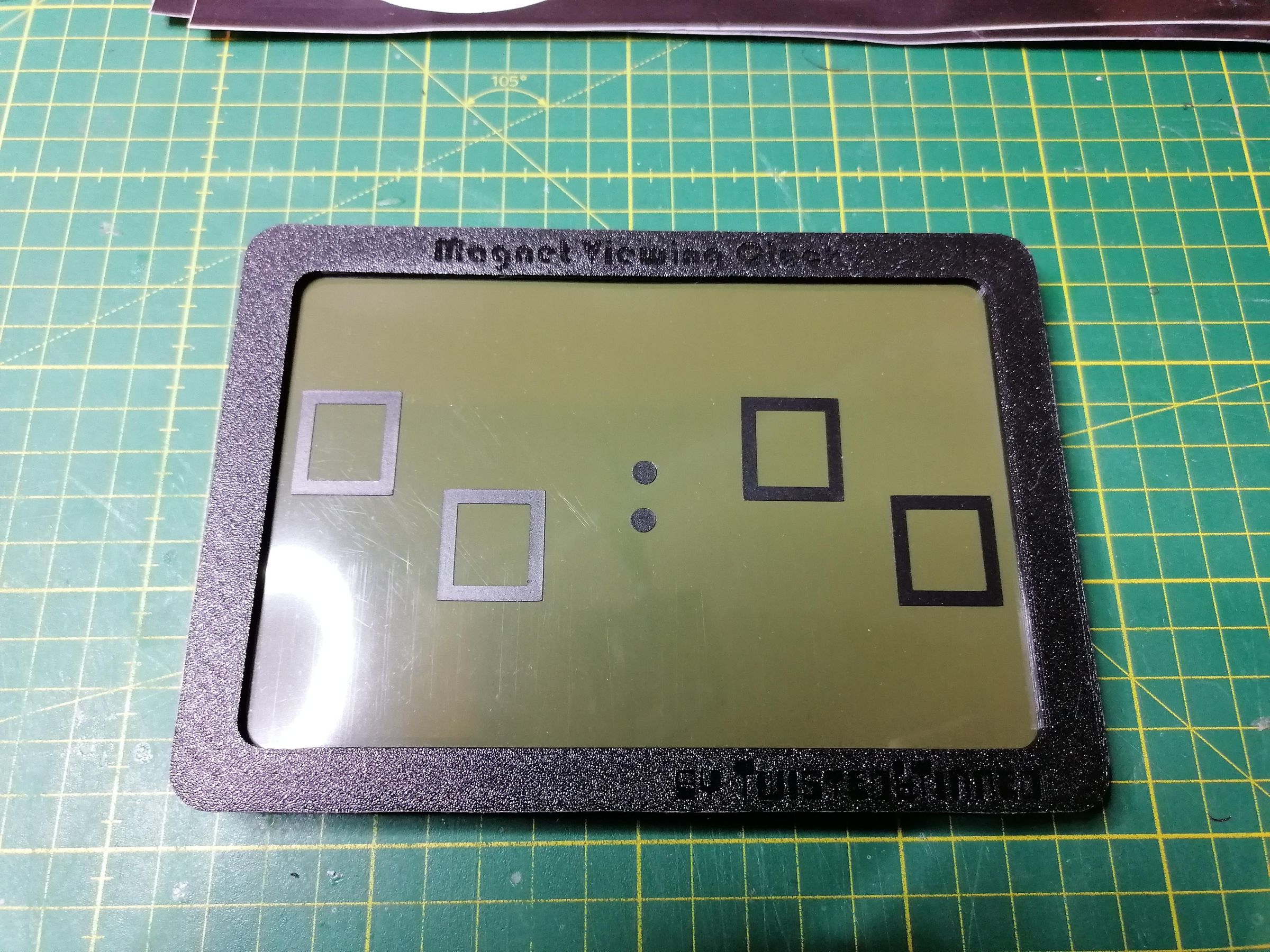Magnet Viewing Clock : 7 Steps (with Pictures) - Instructables