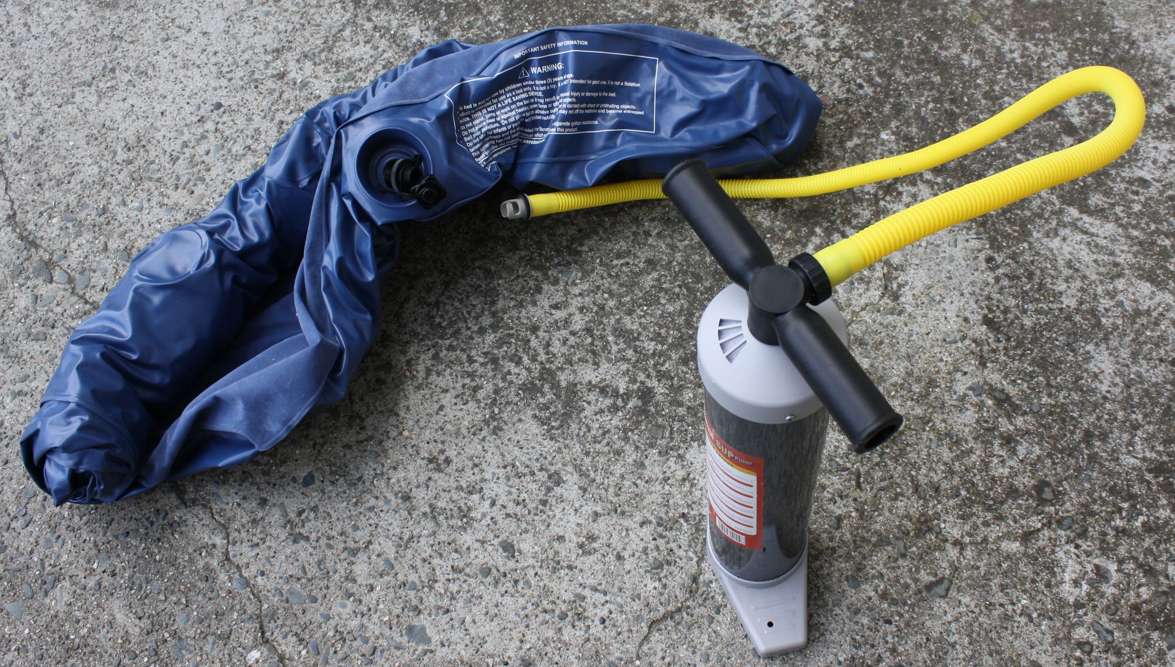 Inflatable Bed to Stand-Up Paddle Board Pump Adapter : 5 Steps (with ...