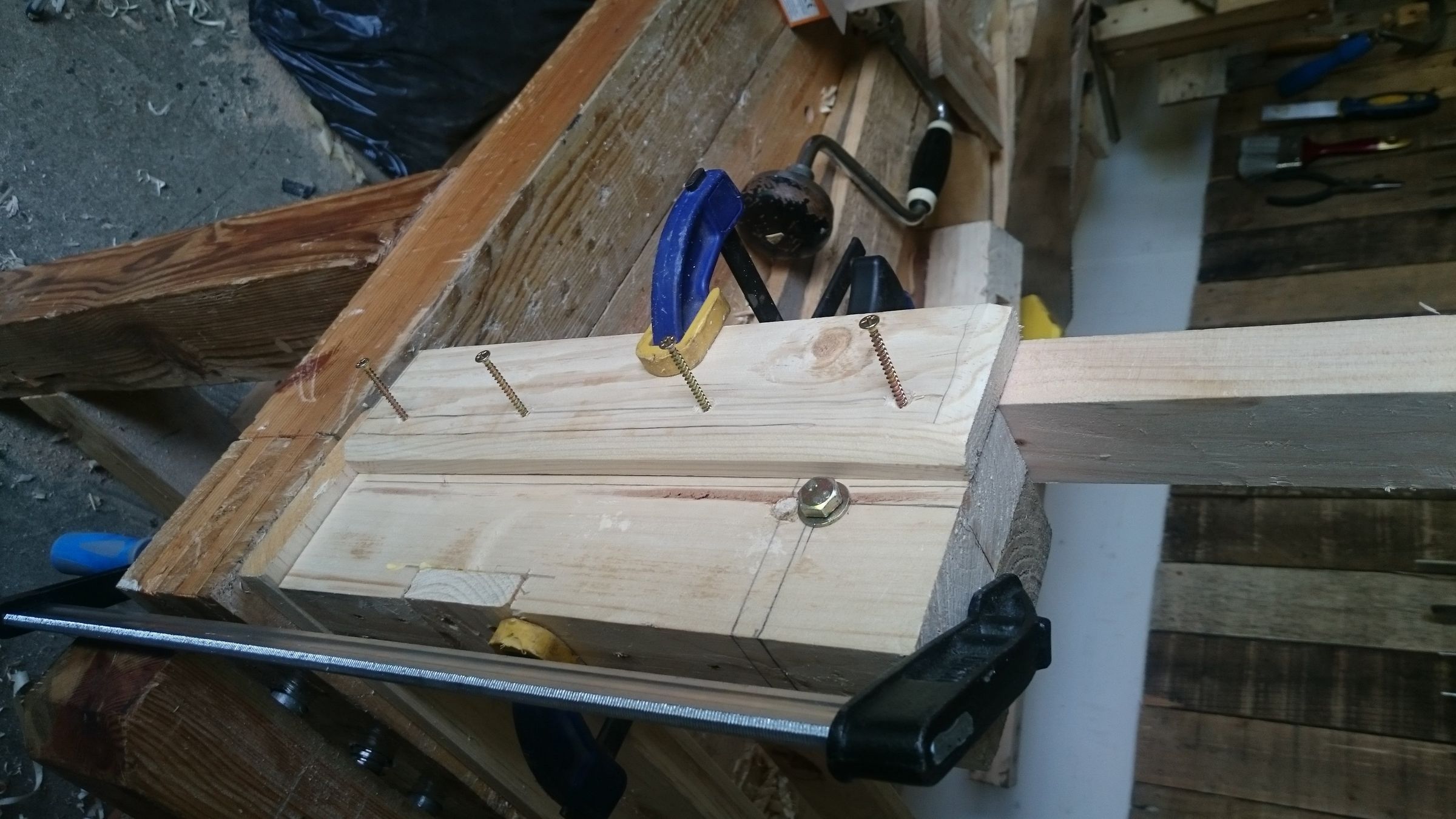 Portable Benchtop Spring Pole Lathe : 7 Steps (with Pictures ...