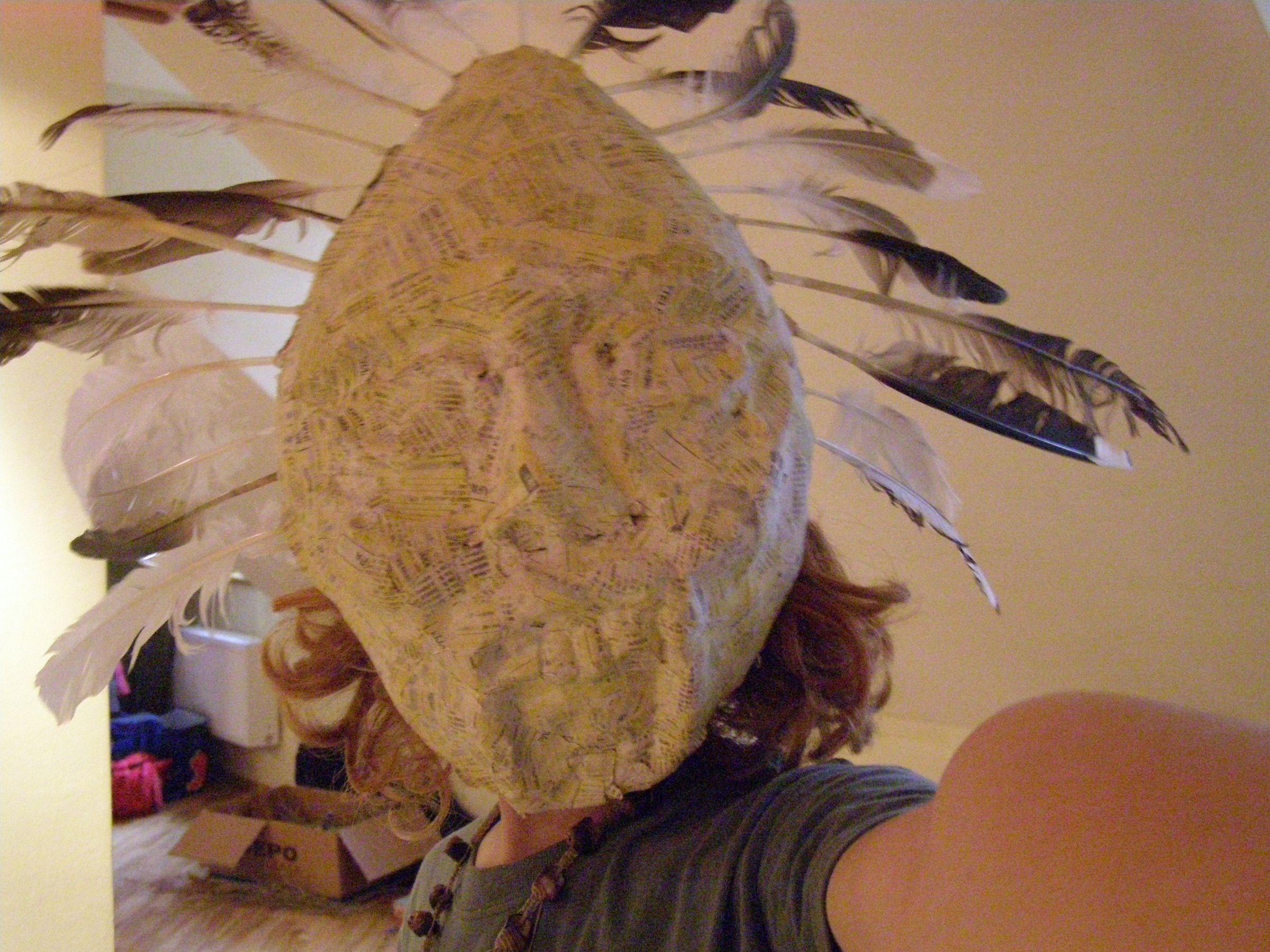 Epic Papier Mache Indian Cannibal Mask! : 12 Steps (with Pictures ...
