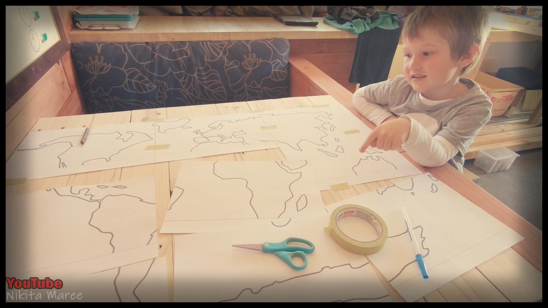 World Map Table Top (Lift Up Lid) : 23 Steps (with Pictures ...