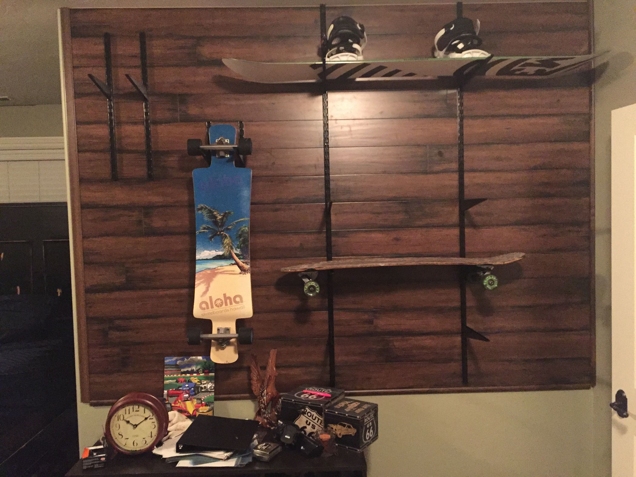 Longboard Wall : 4 Steps (with Pictures) - Instructables